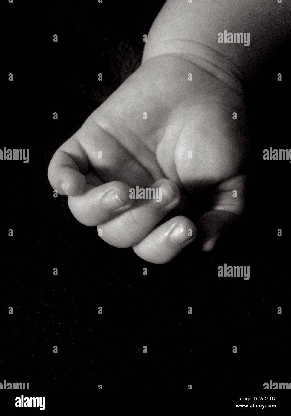 Baby close up hand hi-res stock photography and images - Alamy