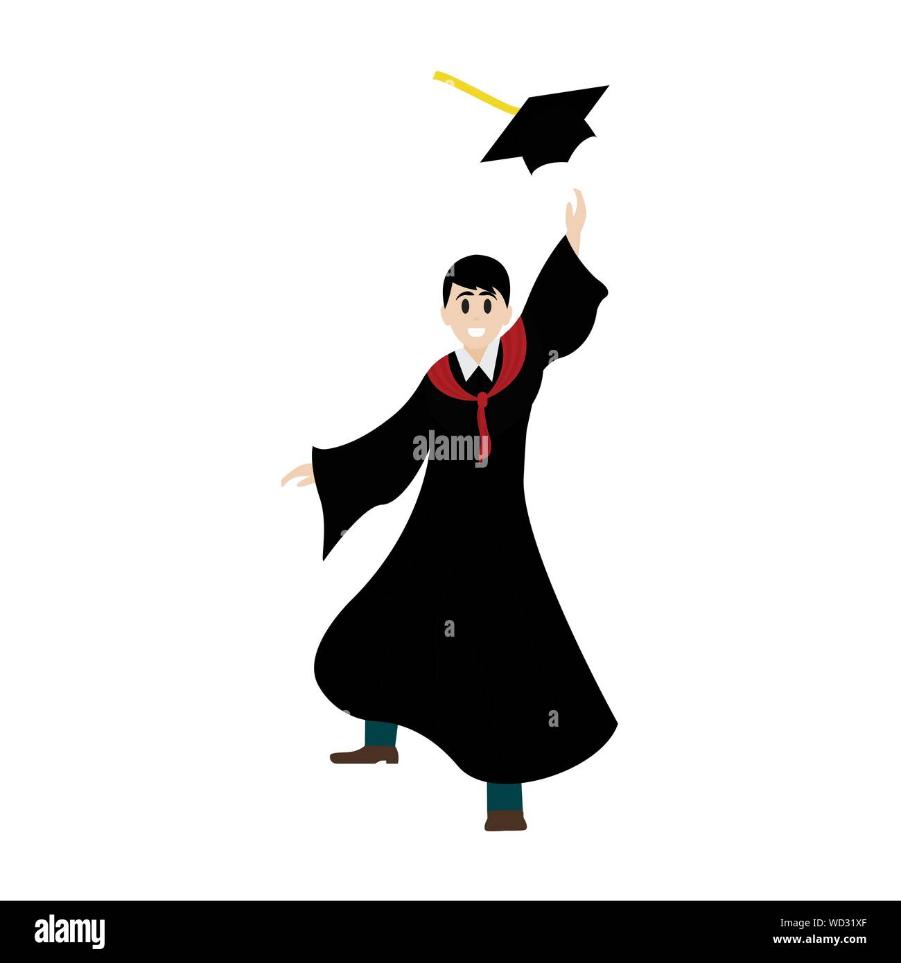 Happy Graduation day Stock Vector Image & Art - Alamy