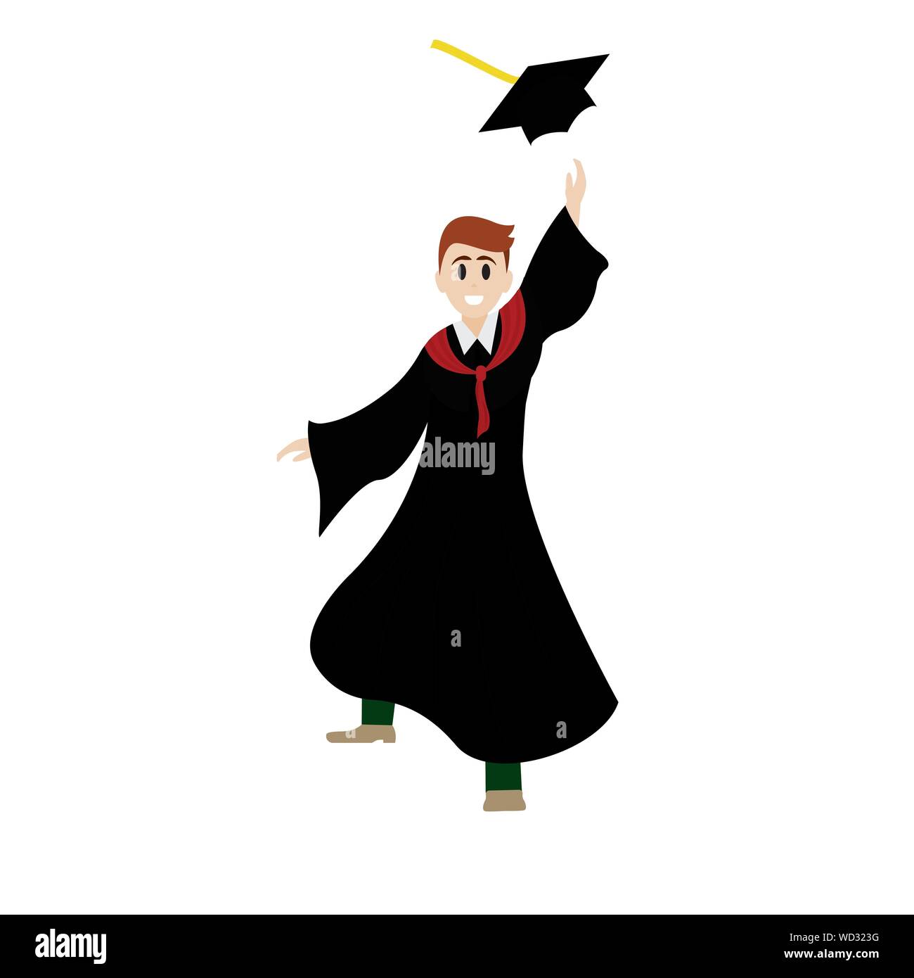 Happy Graduation day Stock Vector Image & Art - Alamy