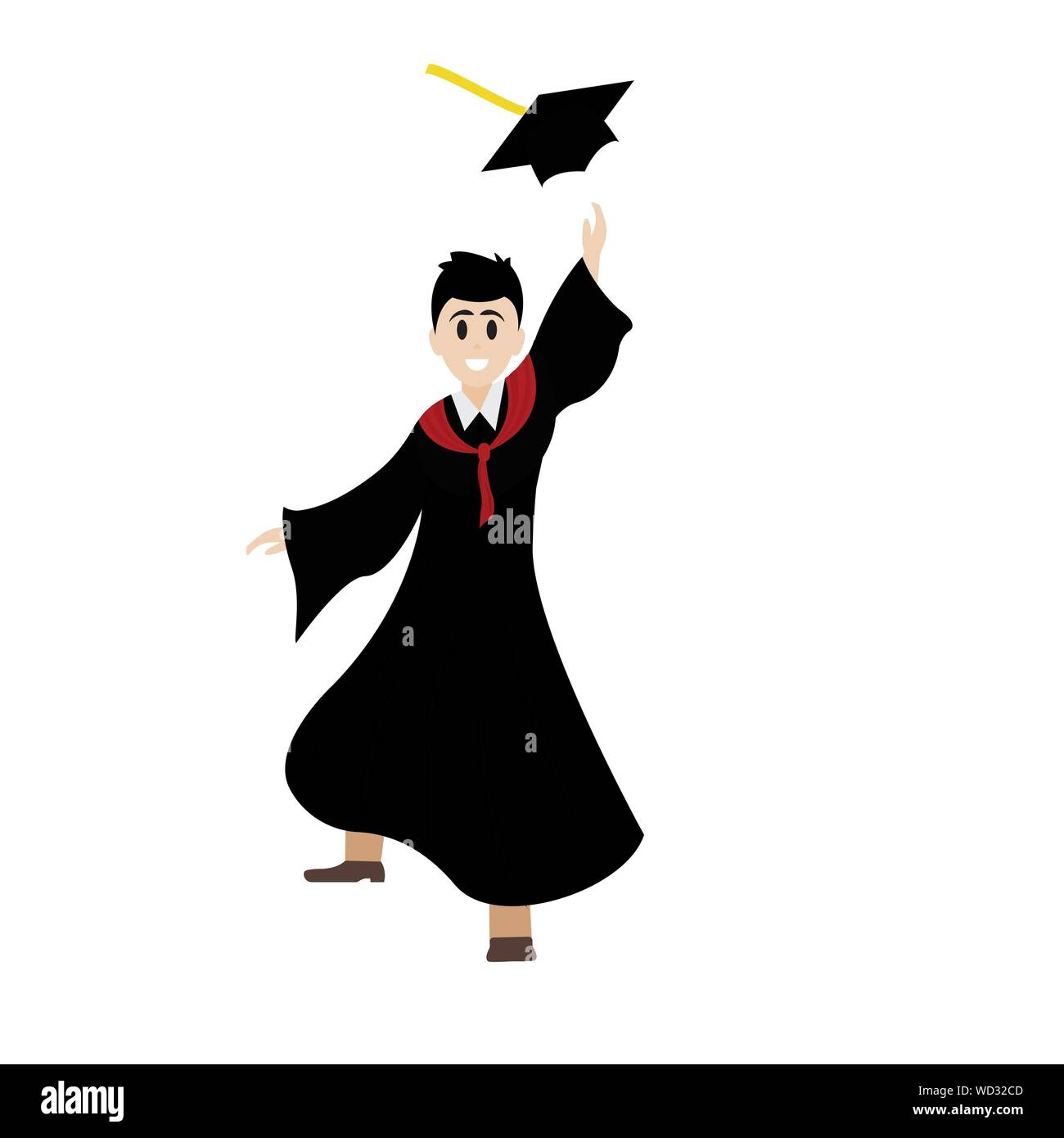 Happy Graduation day Stock Vector Image & Art - Alamy