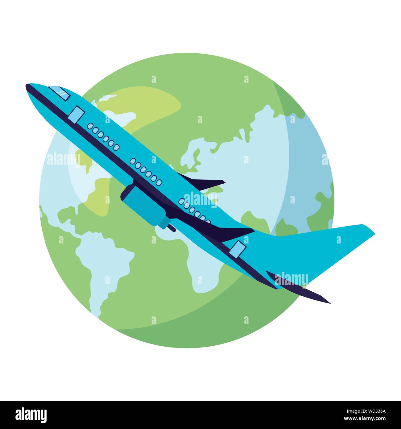 Isolated airplane vector design Stock Vector Image & Art - Alamy