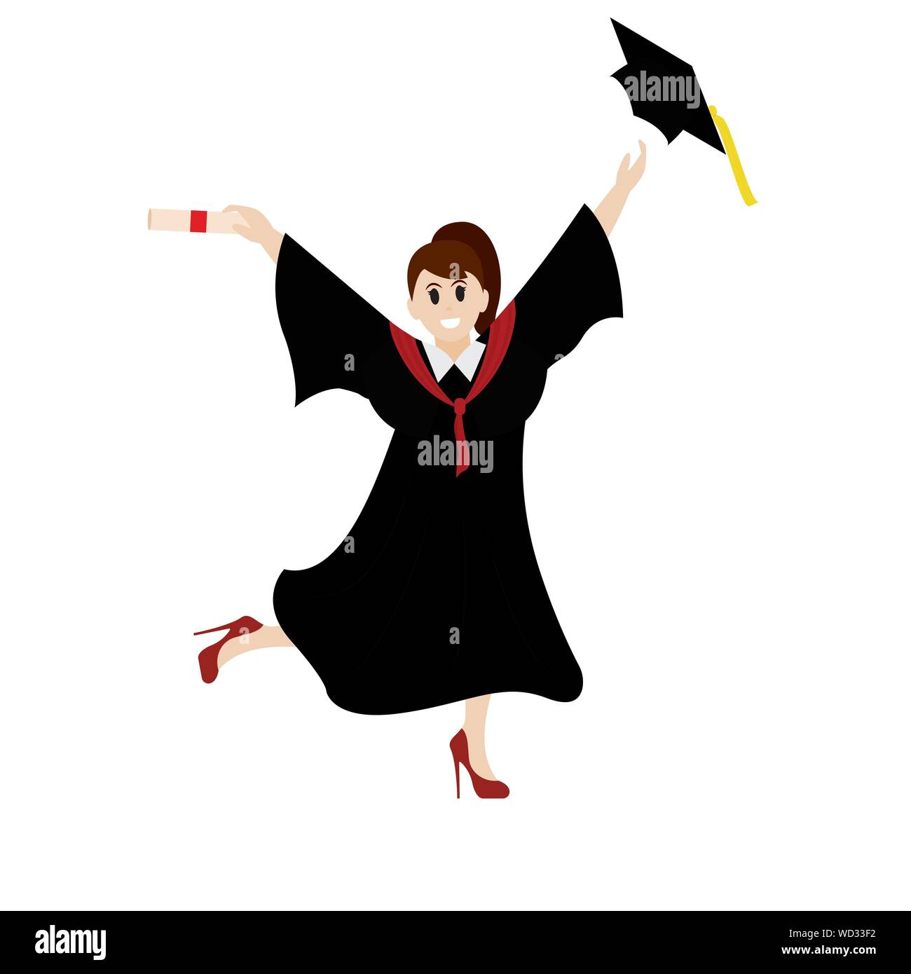 Happy Graduation day Stock Vector Image & Art - Alamy