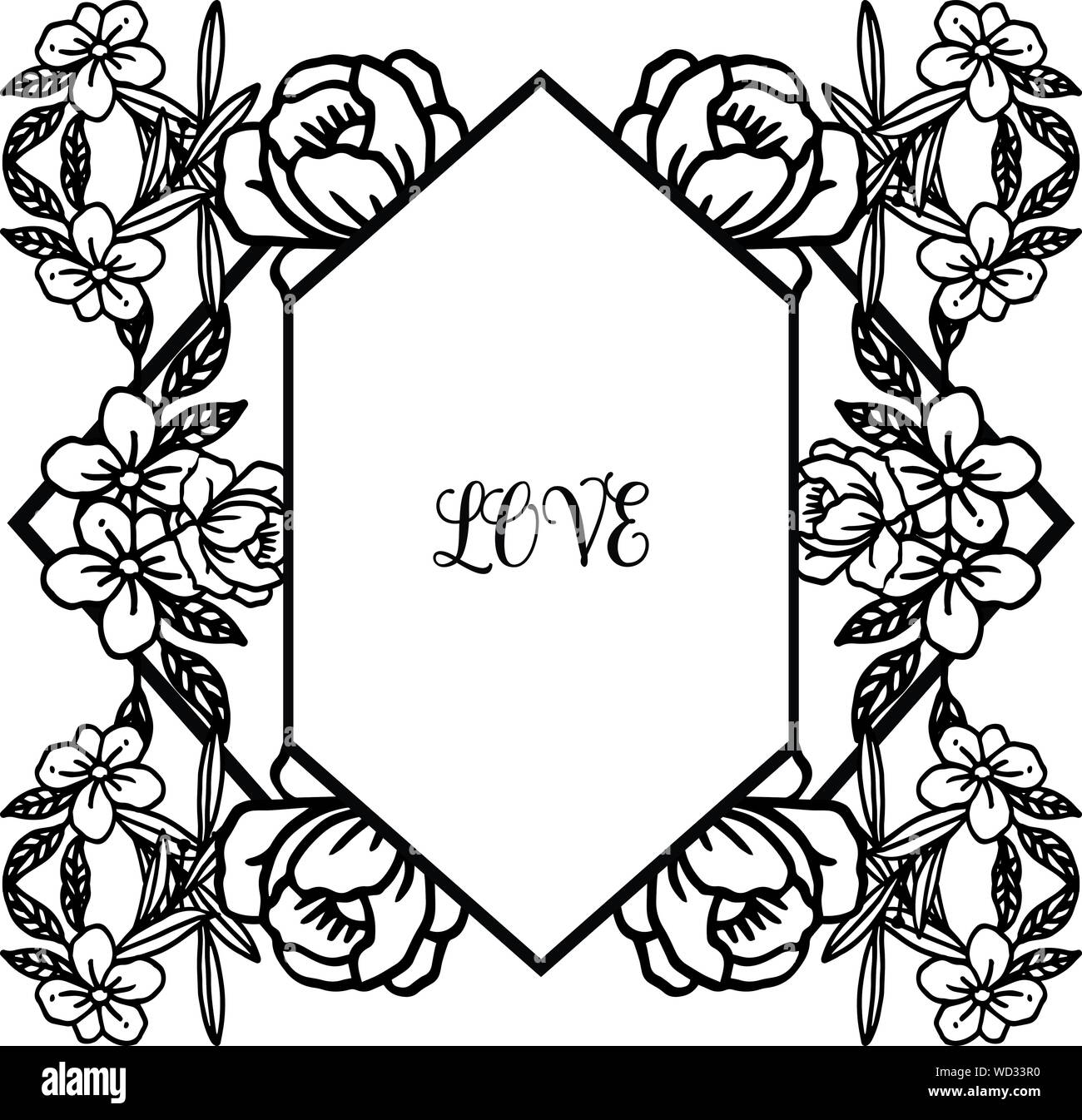 Borders And Frames Designs Love