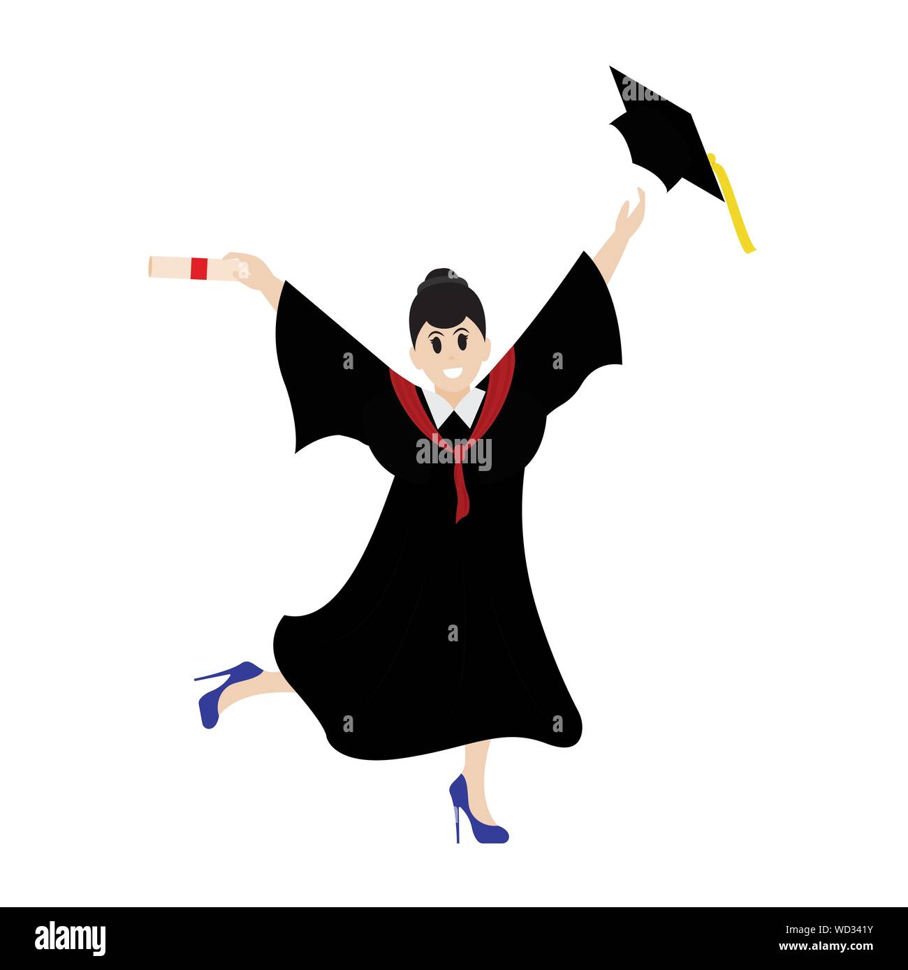 Happy Graduation day Stock Vector Image & Art - Alamy