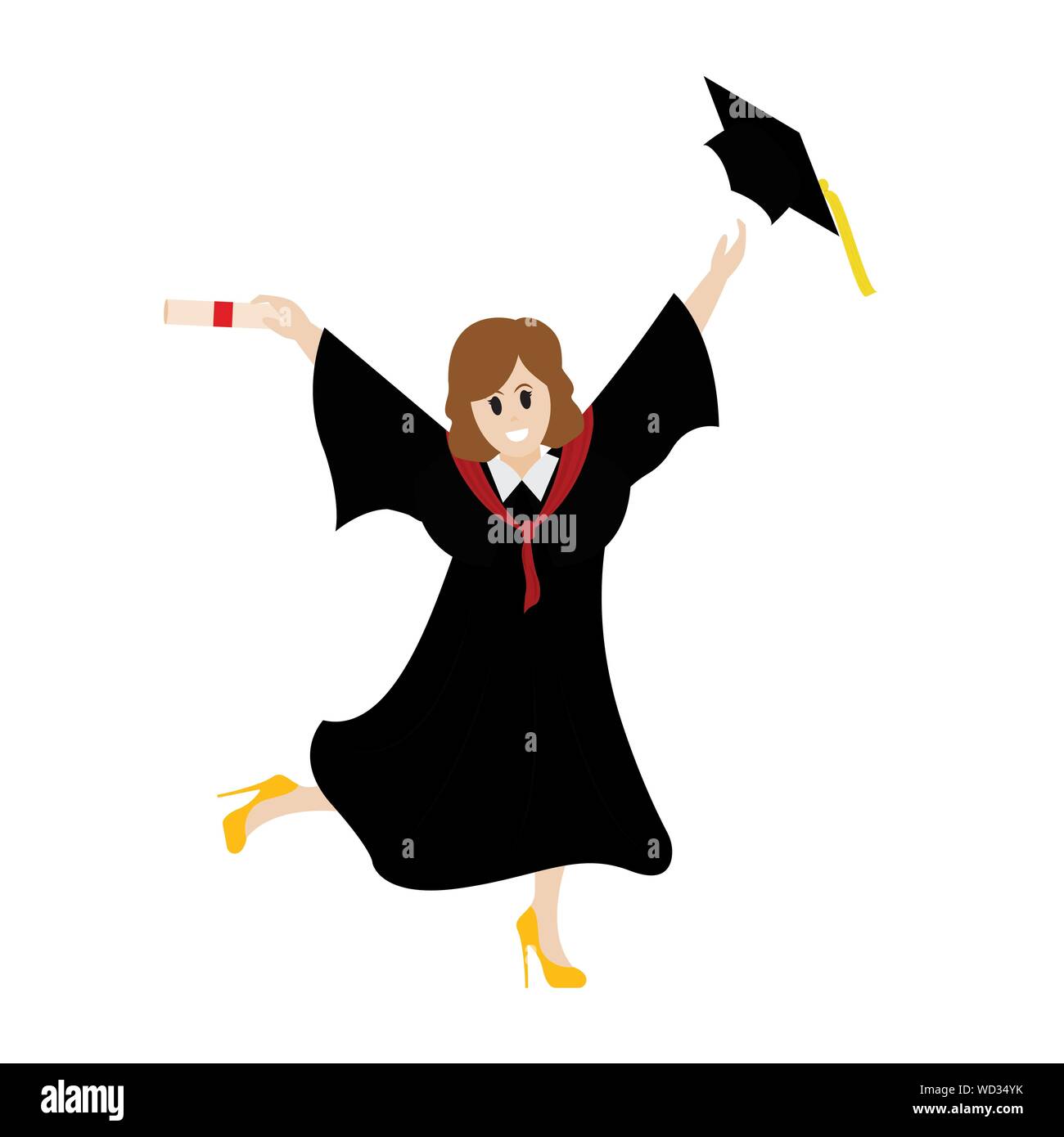 Happy Graduation day Stock Vector Image & Art - Alamy