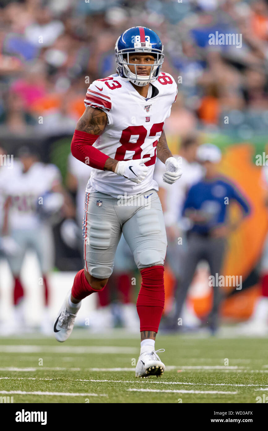 August 22, 2019: New York Giants wide receiver Brittan Golden (83 ...