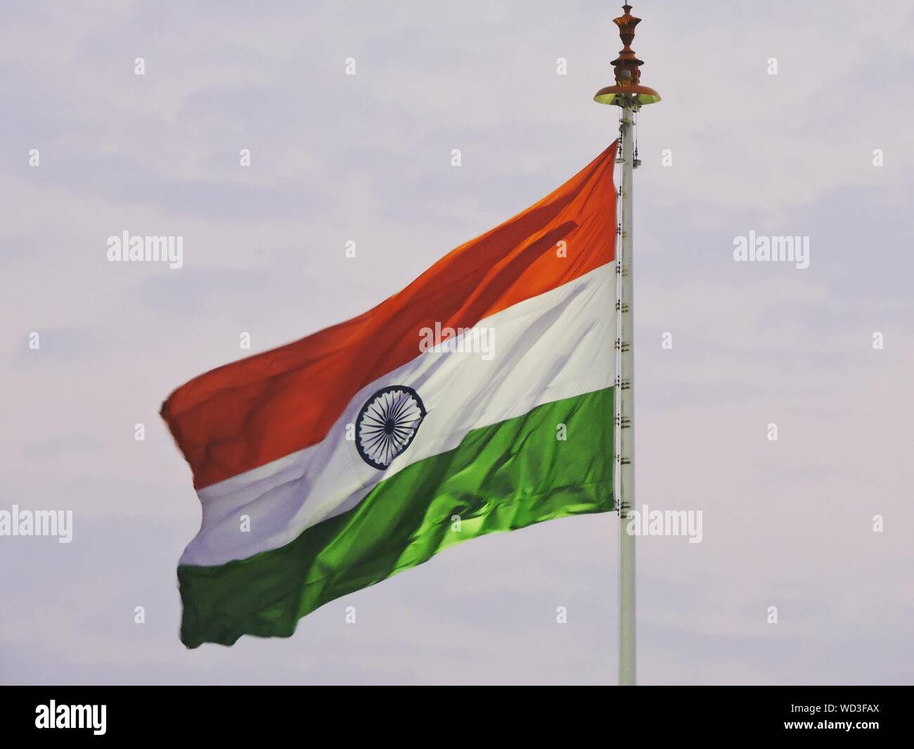 India flag sky not pole hi-res stock photography and images - Alamy