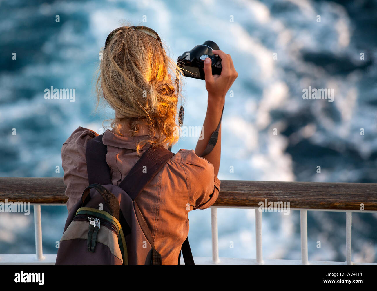 Ferry railing hi-res stock photography and images - Alamy