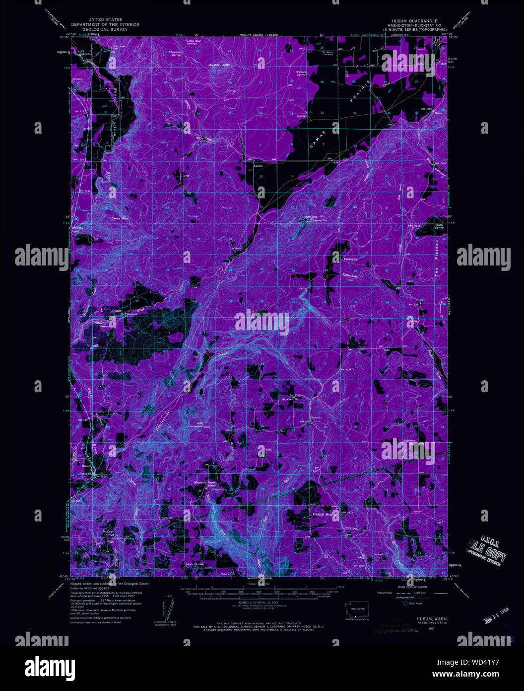 Husum map hi-res stock photography and images - Alamy