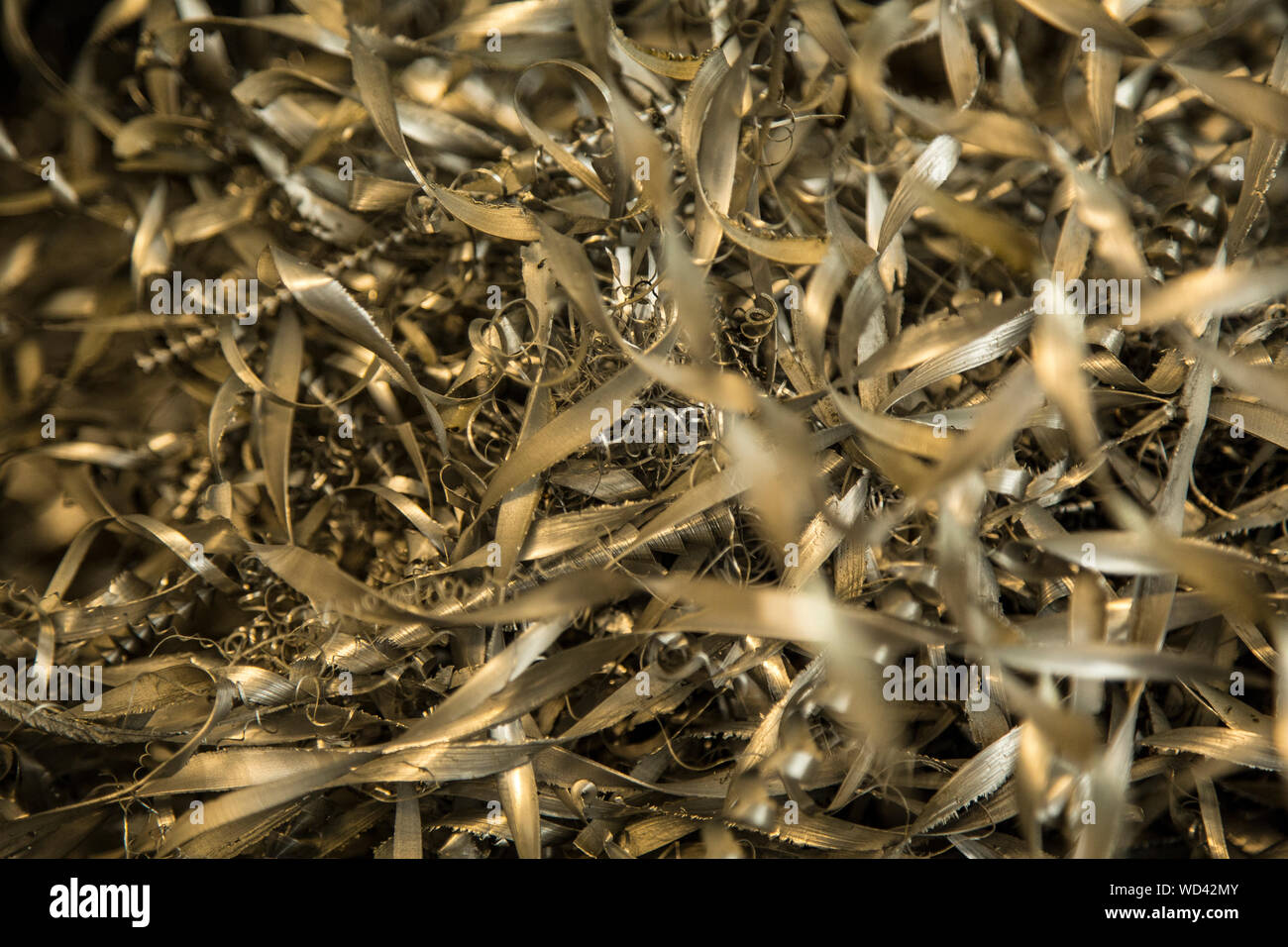 Metal shavings hi-res stock photography and images - Alamy