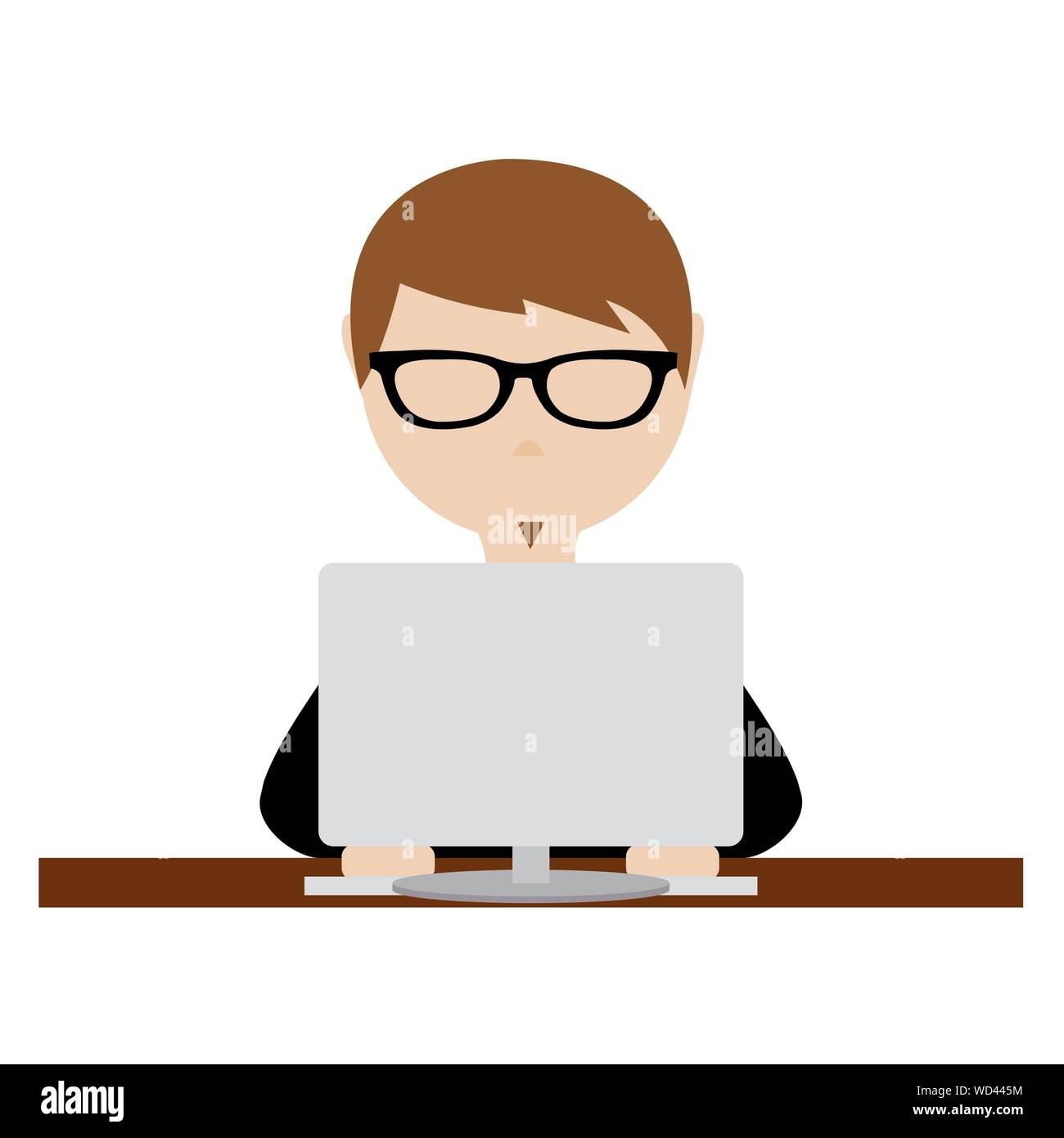 Network engineer image Stock Vector Images - Alamy