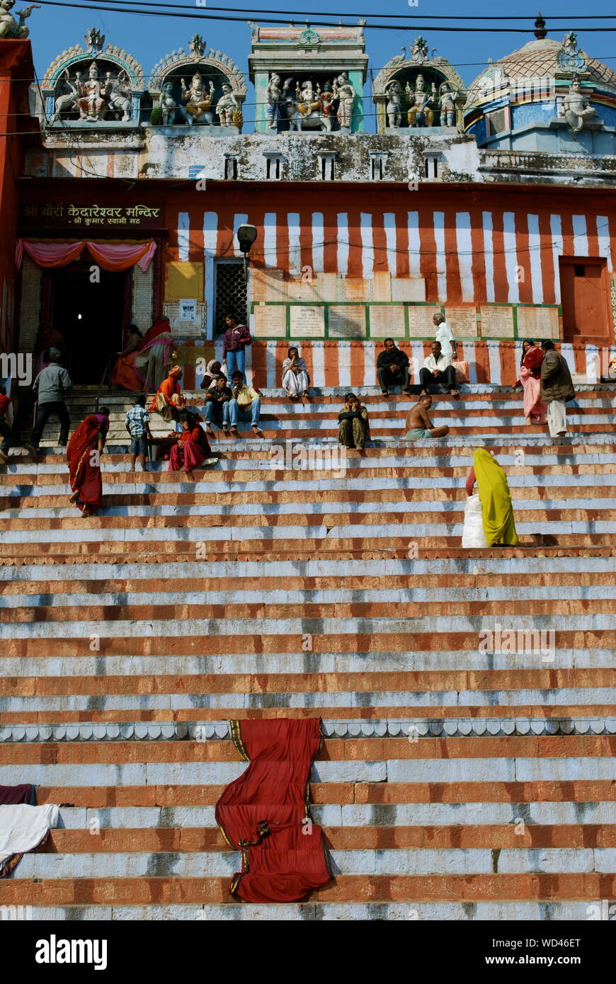 Steps temple hi-res stock photography and images - Alamy