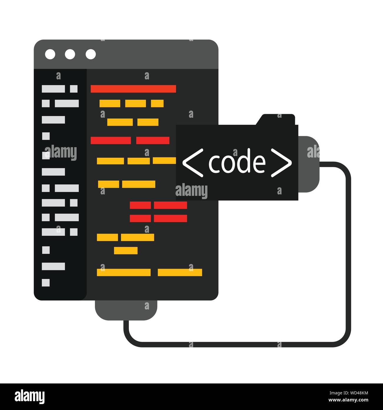 Programming language image Cut Out Stock Images & Pictures - Alamy