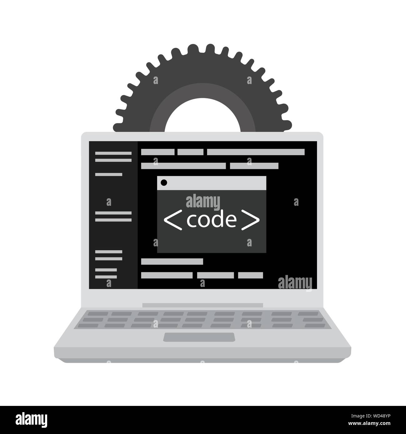 Program code image Stock Vector Image & Art - Alamy