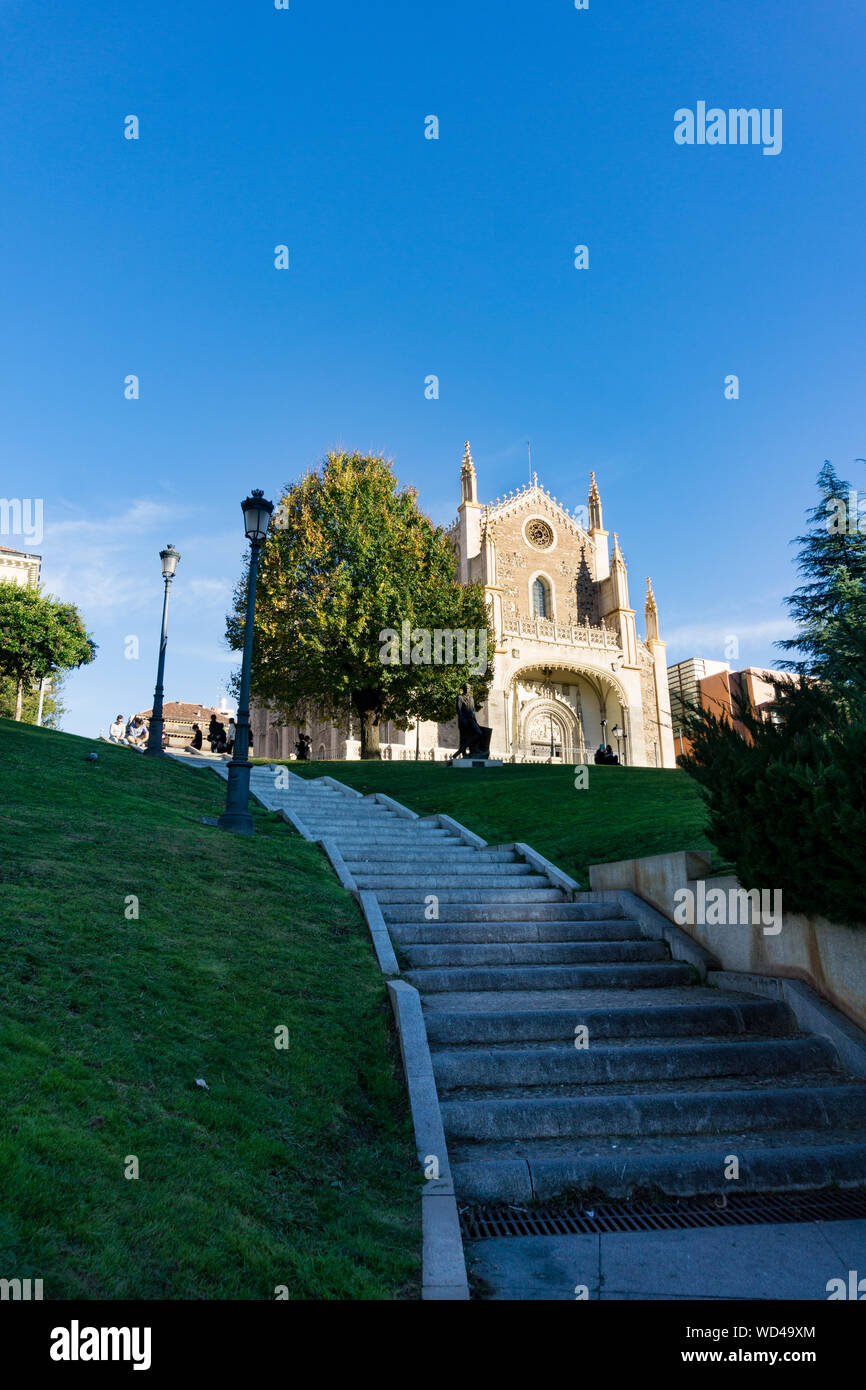 Staircase leading to the cathedral hi-res stock photography and images ...