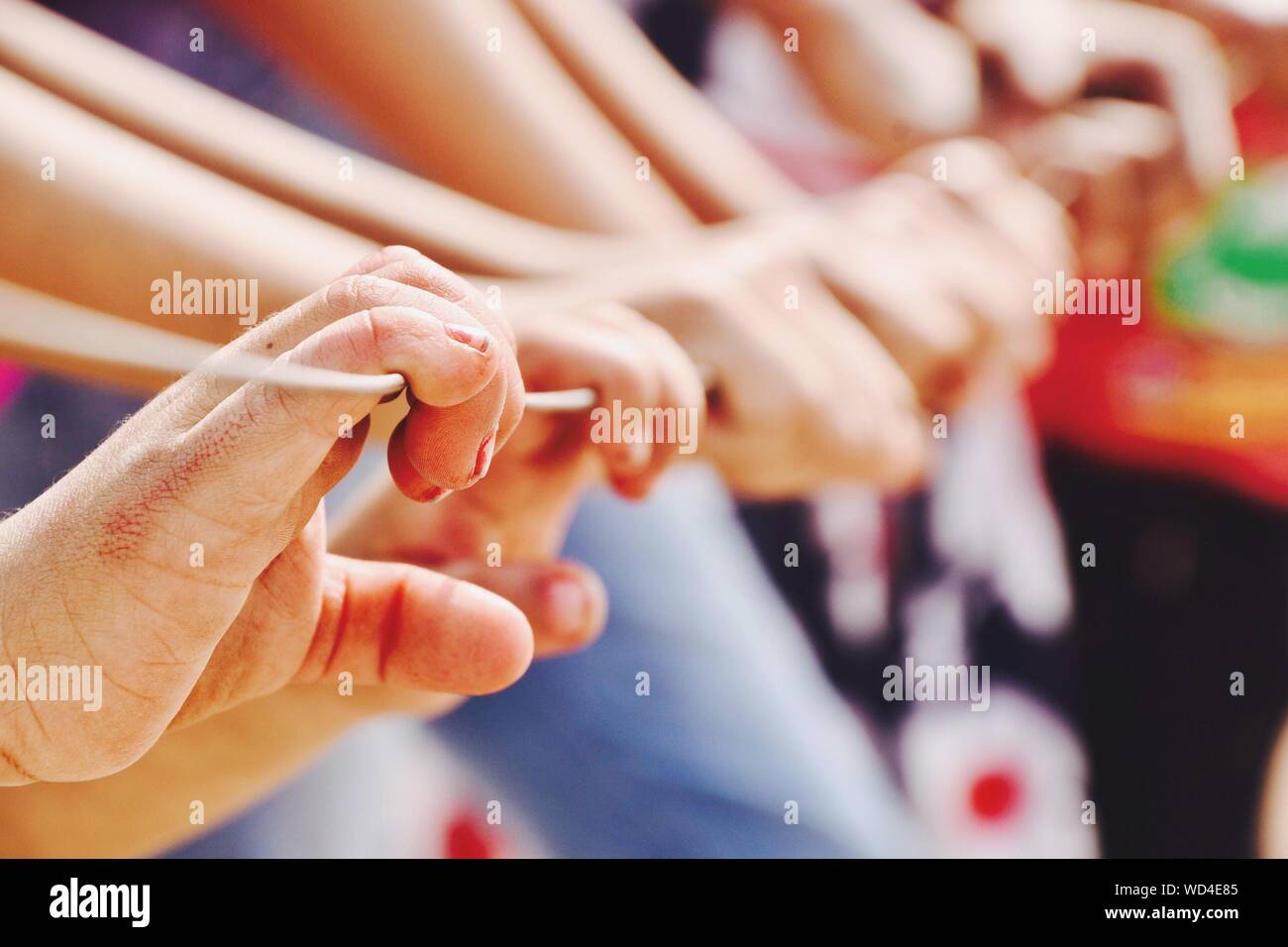 Two Hands Holding Rope High Resolution Stock Photography and Images - Alamy