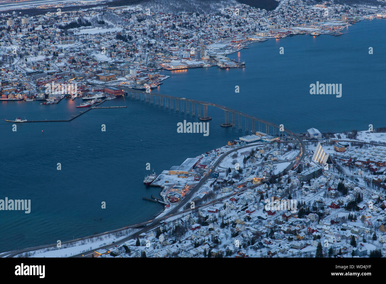 Bridge in tromso hi-res stock photography and images - Alamy