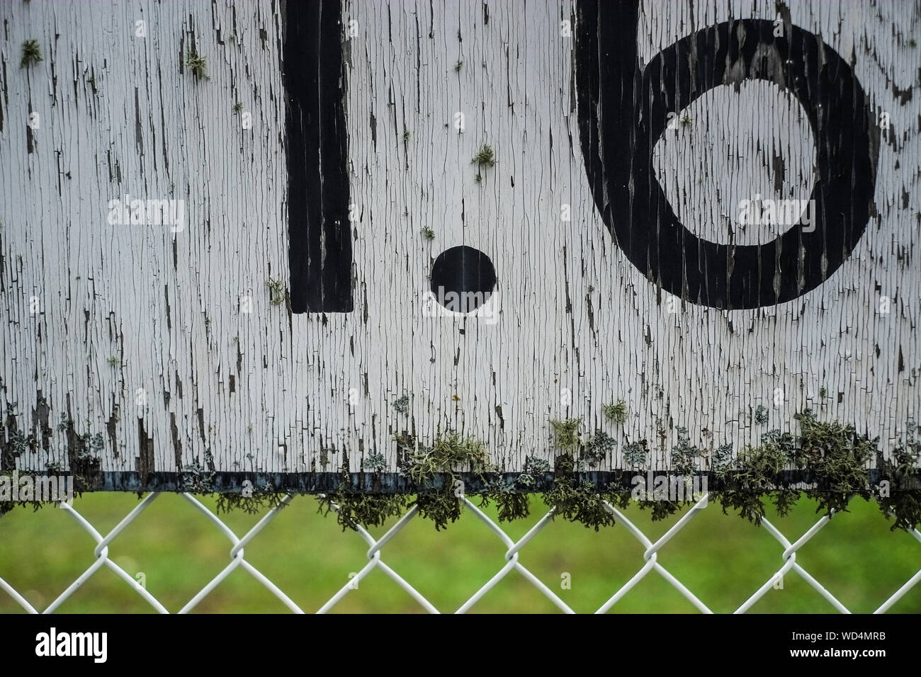 Number On Fence High Resolution Stock Photography and Images - Alamy