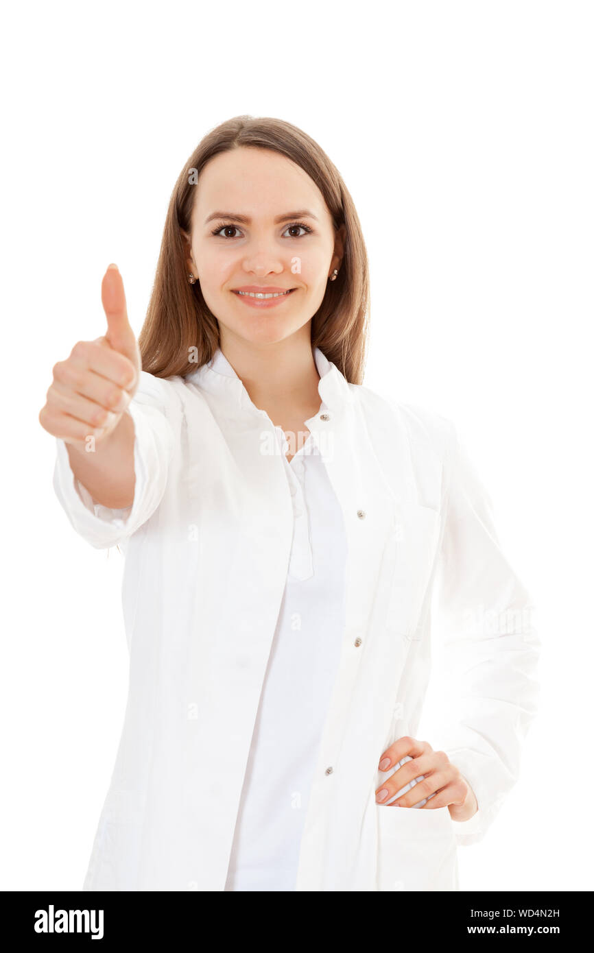 Doctor hand thumbs up hi-res stock photography and images - Alamy