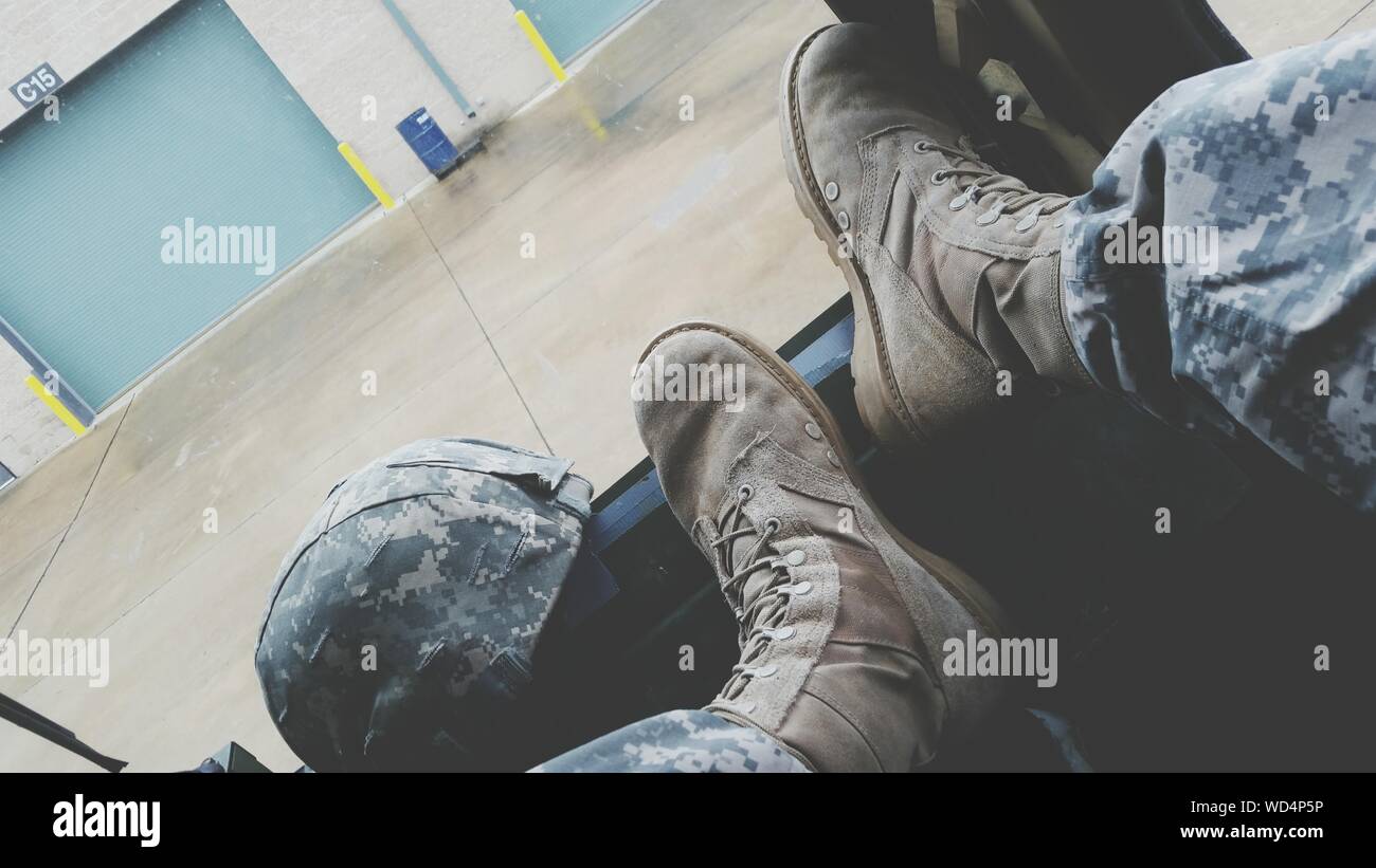 Army soldier uniform sitting military vehicle interior hi-res stock ...