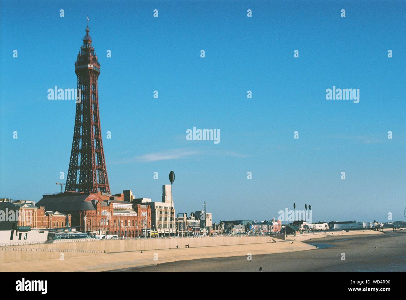Blackpool tower history hi-res stock photography and images - Alamy