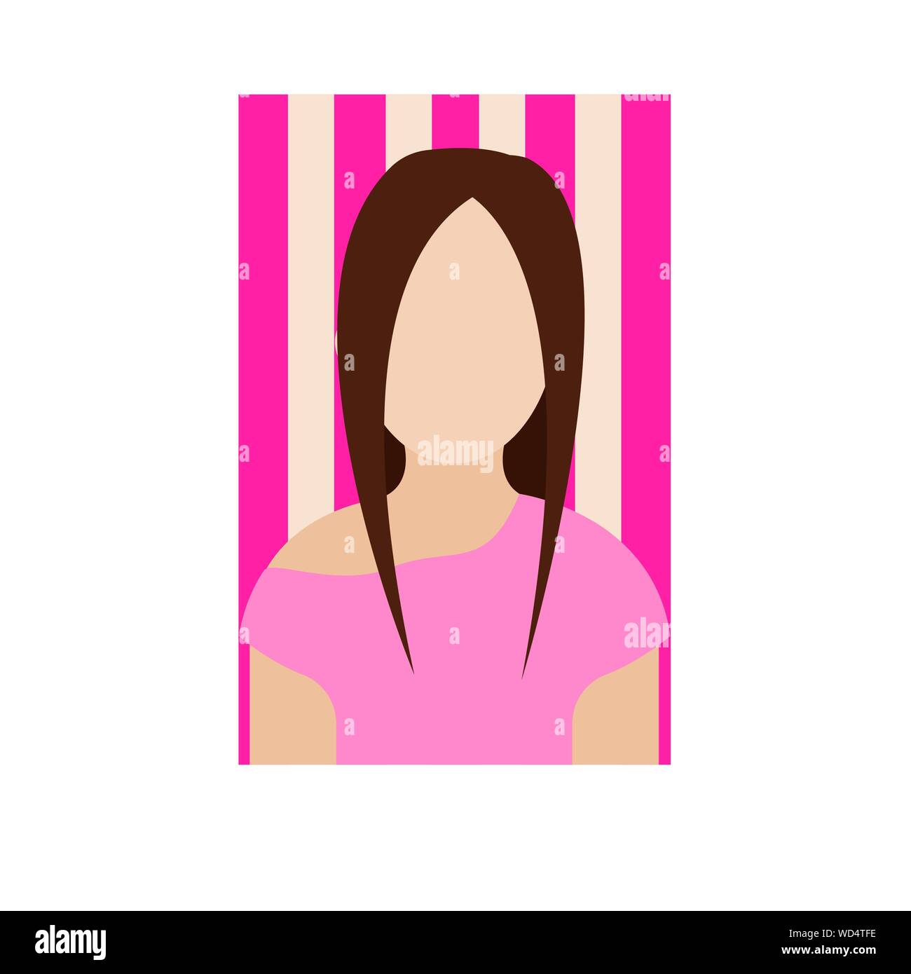 Front view of a person Stock Vector Image & Art - Alamy