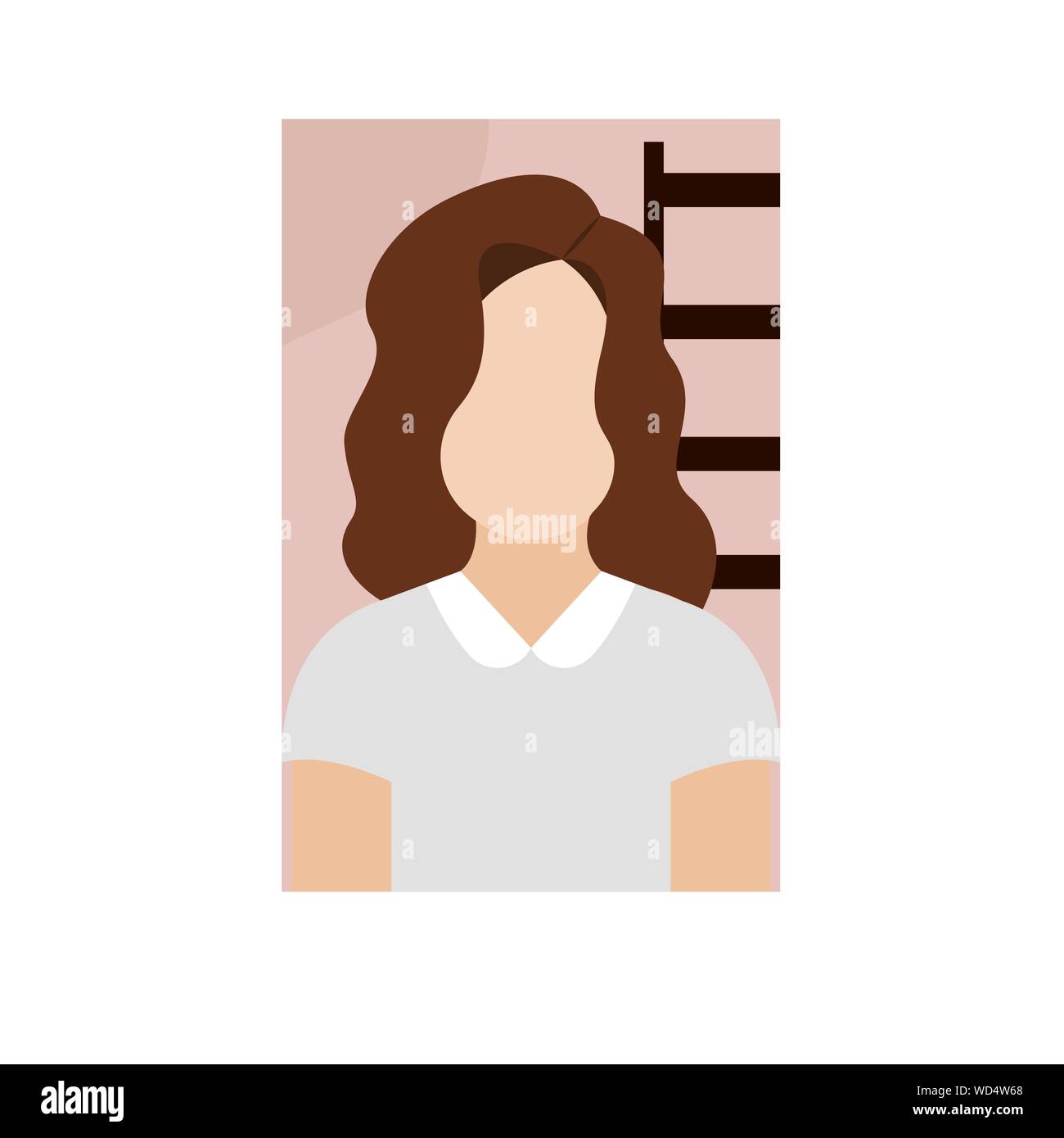 Front view of a person Stock Vector Image & Art - Alamy
