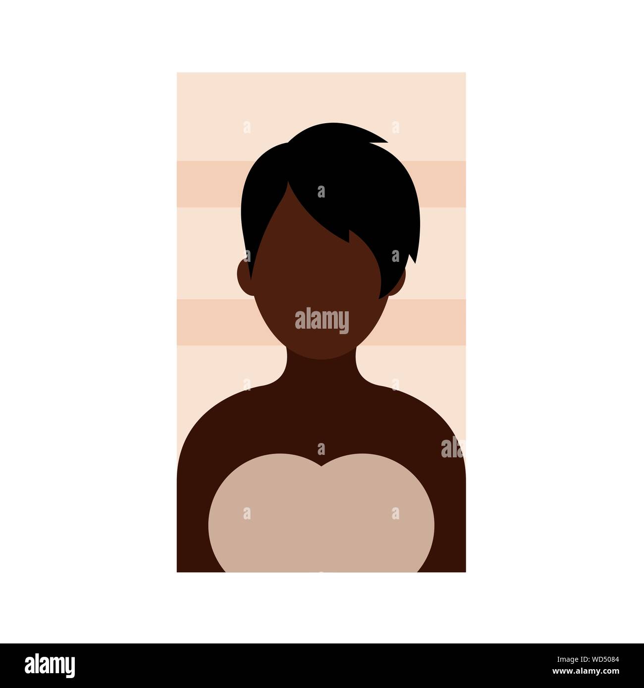 Front view of a person Stock Vector Image & Art - Alamy