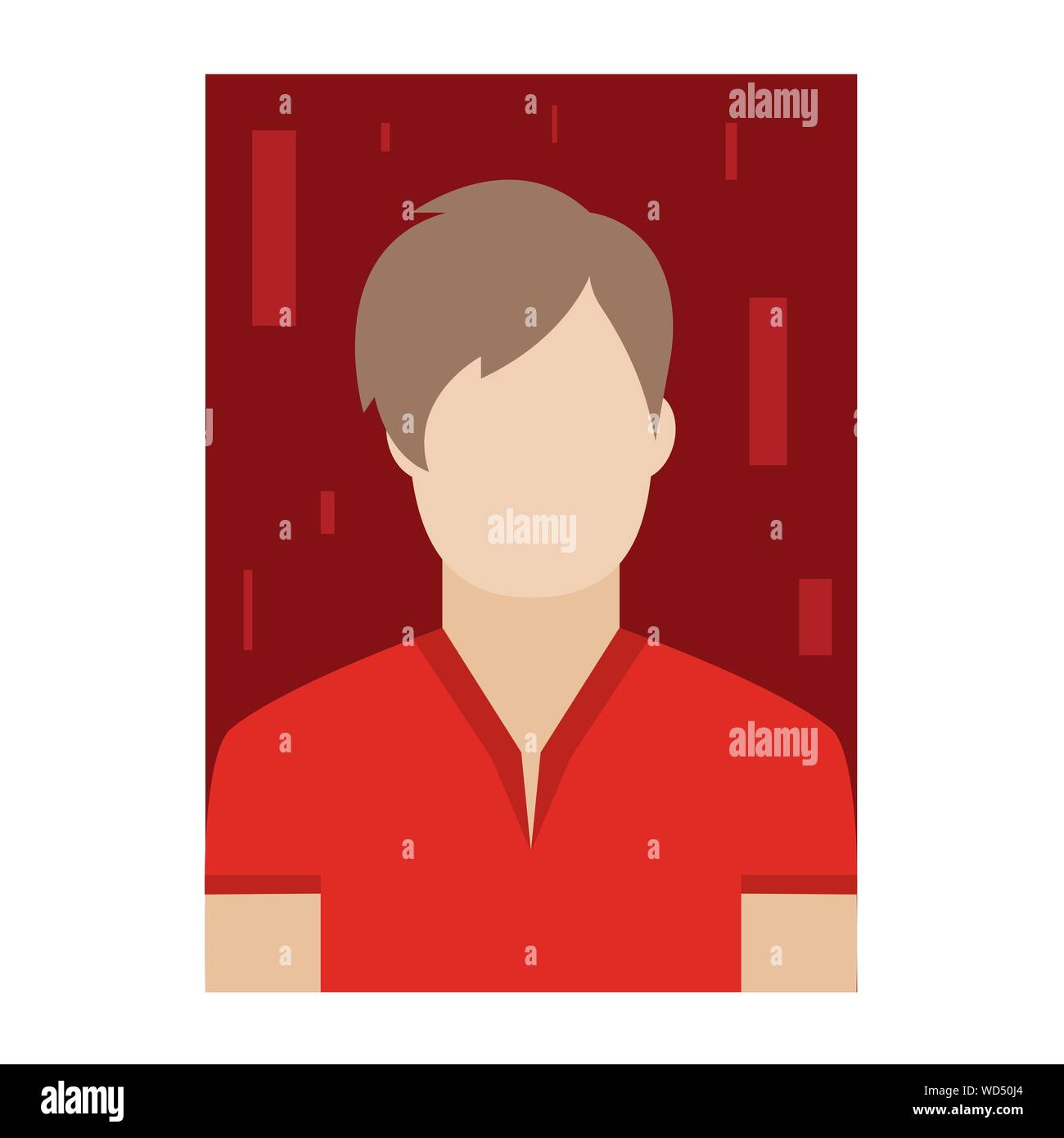 Front view of a person Stock Vector Image & Art - Alamy