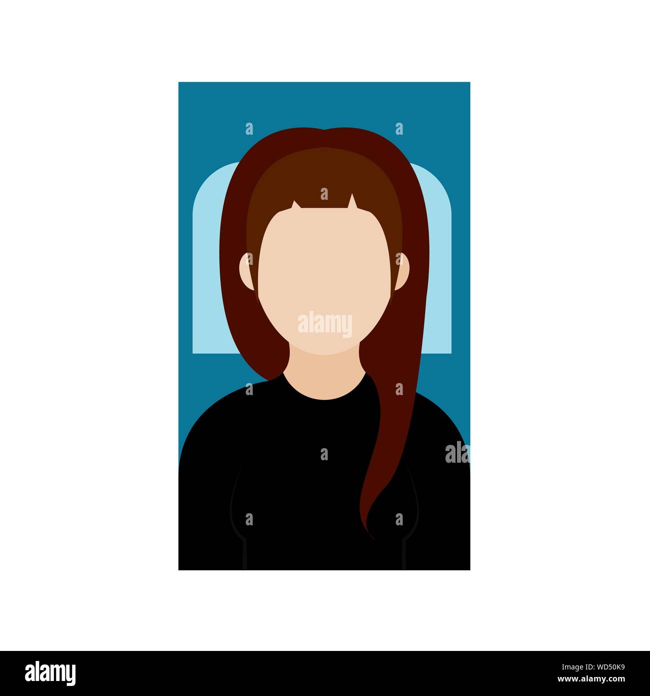 Front view of a person Stock Vector Image & Art - Alamy