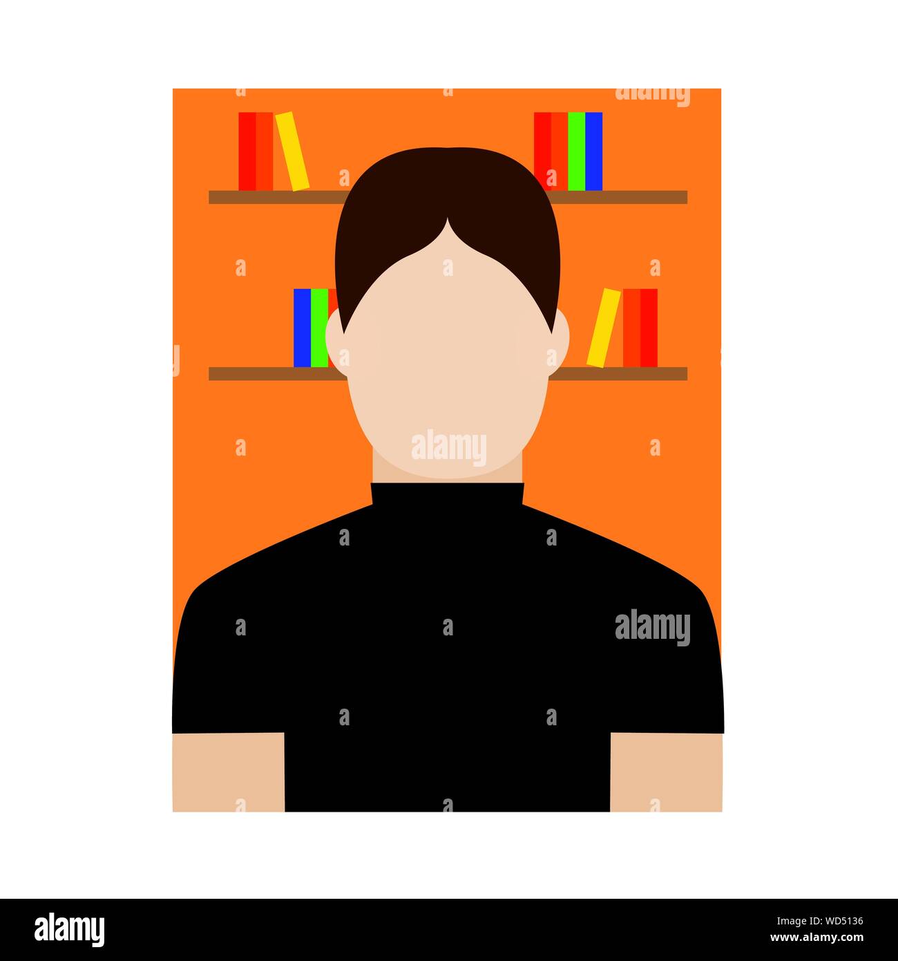 Front view of a person Stock Vector Image & Art - Alamy