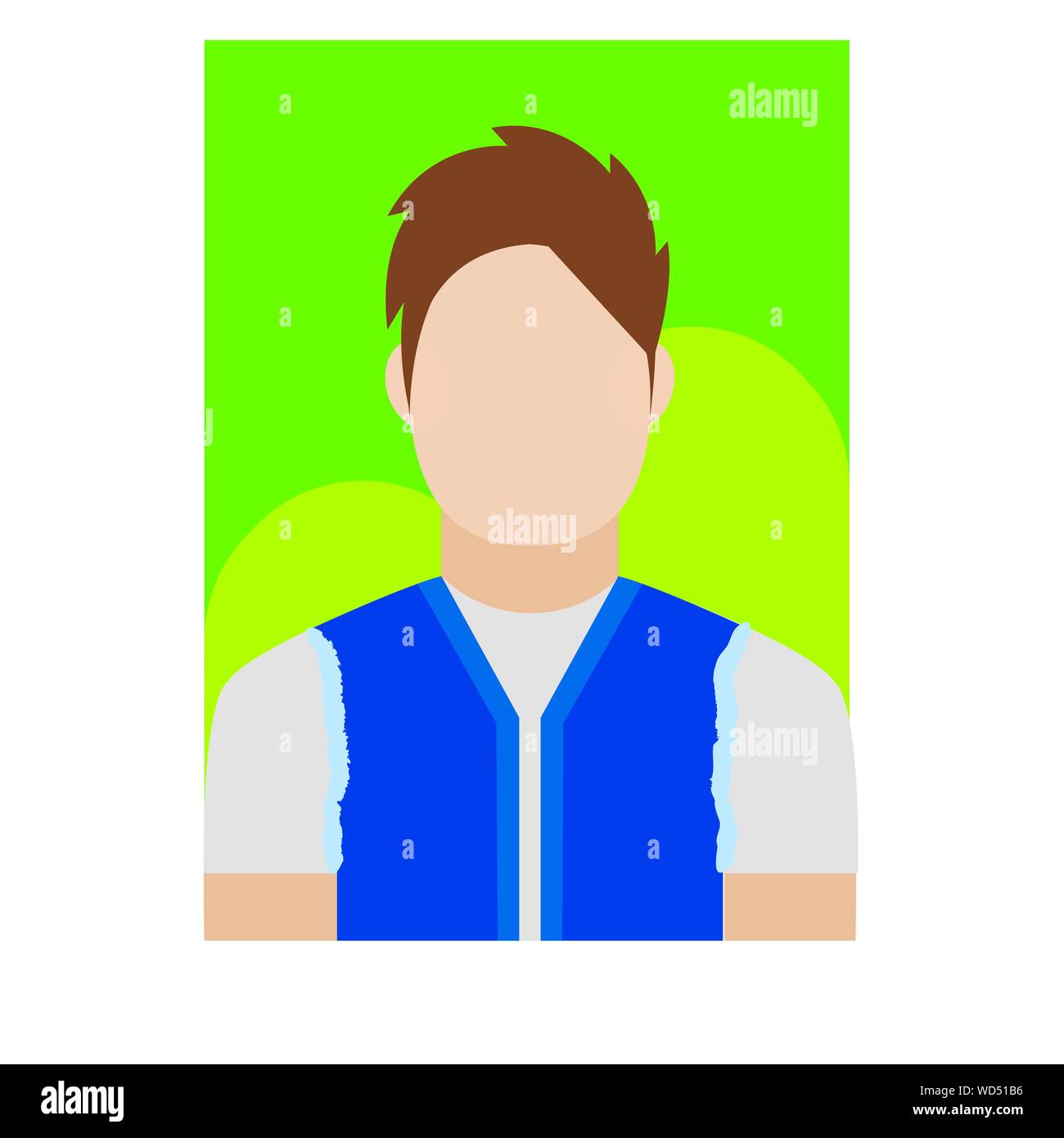 Crowd front men Stock Vector Images - Alamy