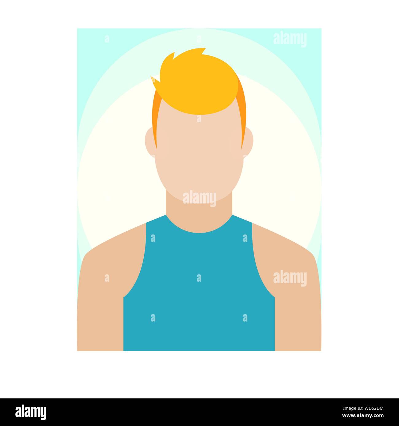 Front view of a person Stock Vector Image & Art - Alamy