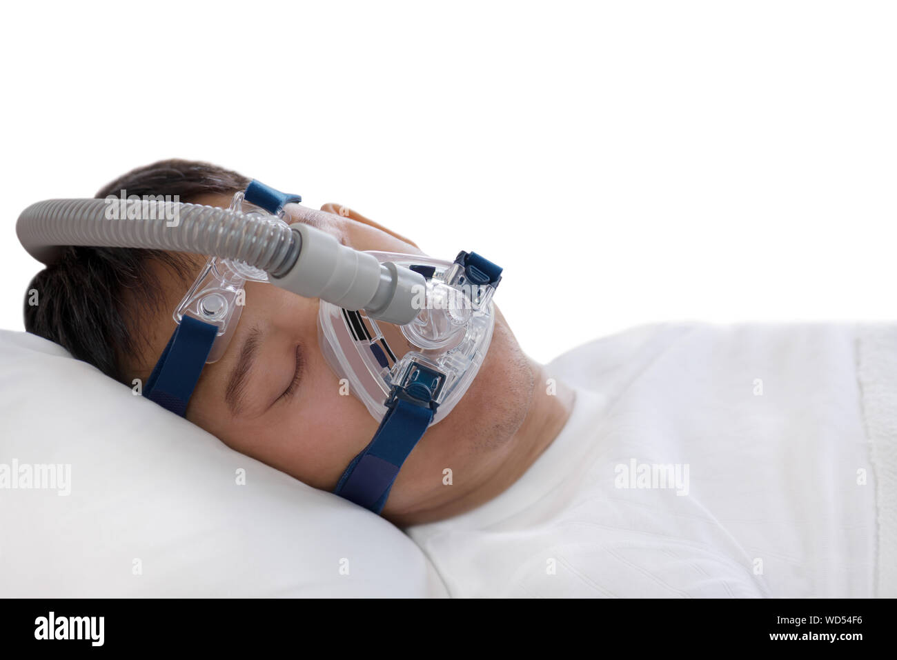 Man wearing sleep mask hi-res stock photography and images - Alamy