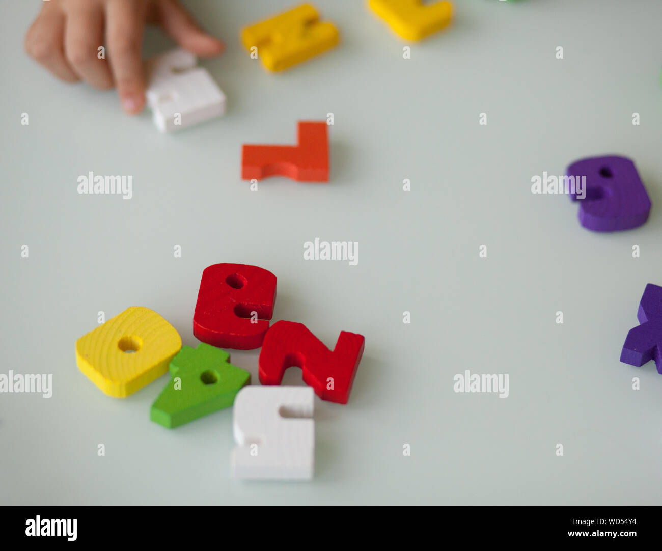 Letters Childs High Resolution Stock Photography and Images - Alamy