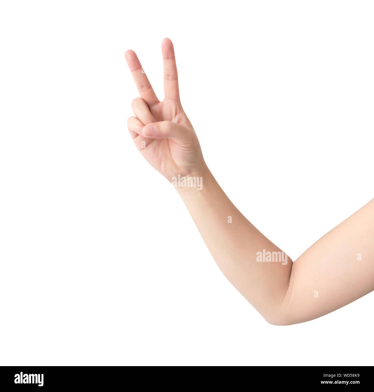 Women peace sign hi-res stock photography and images - Alamy
