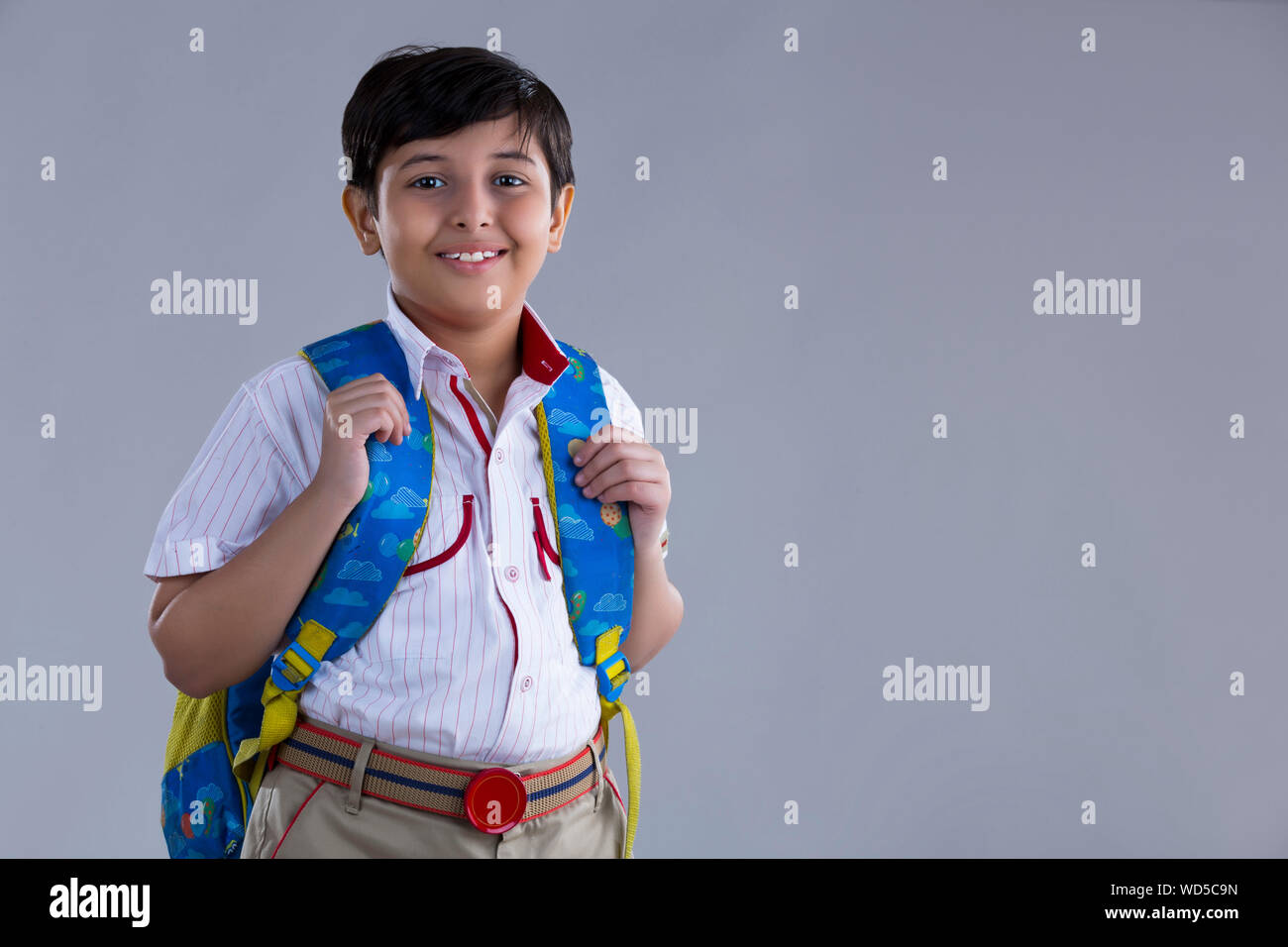 portrait of a school boy smiling Stock Photo - Alamy