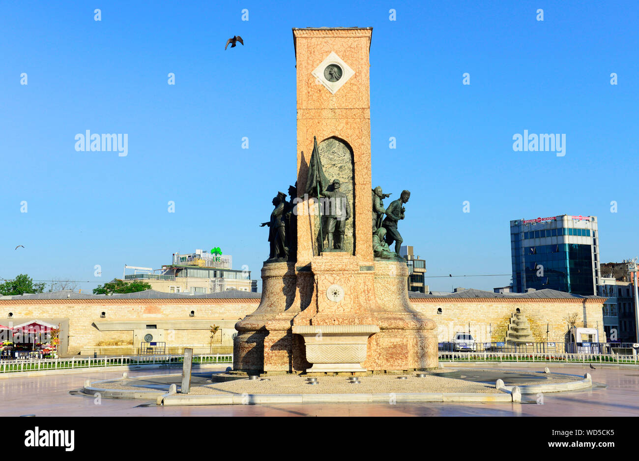 The Republic Monument in Taksim sq. in Istanbul Stock Photo - Alamy