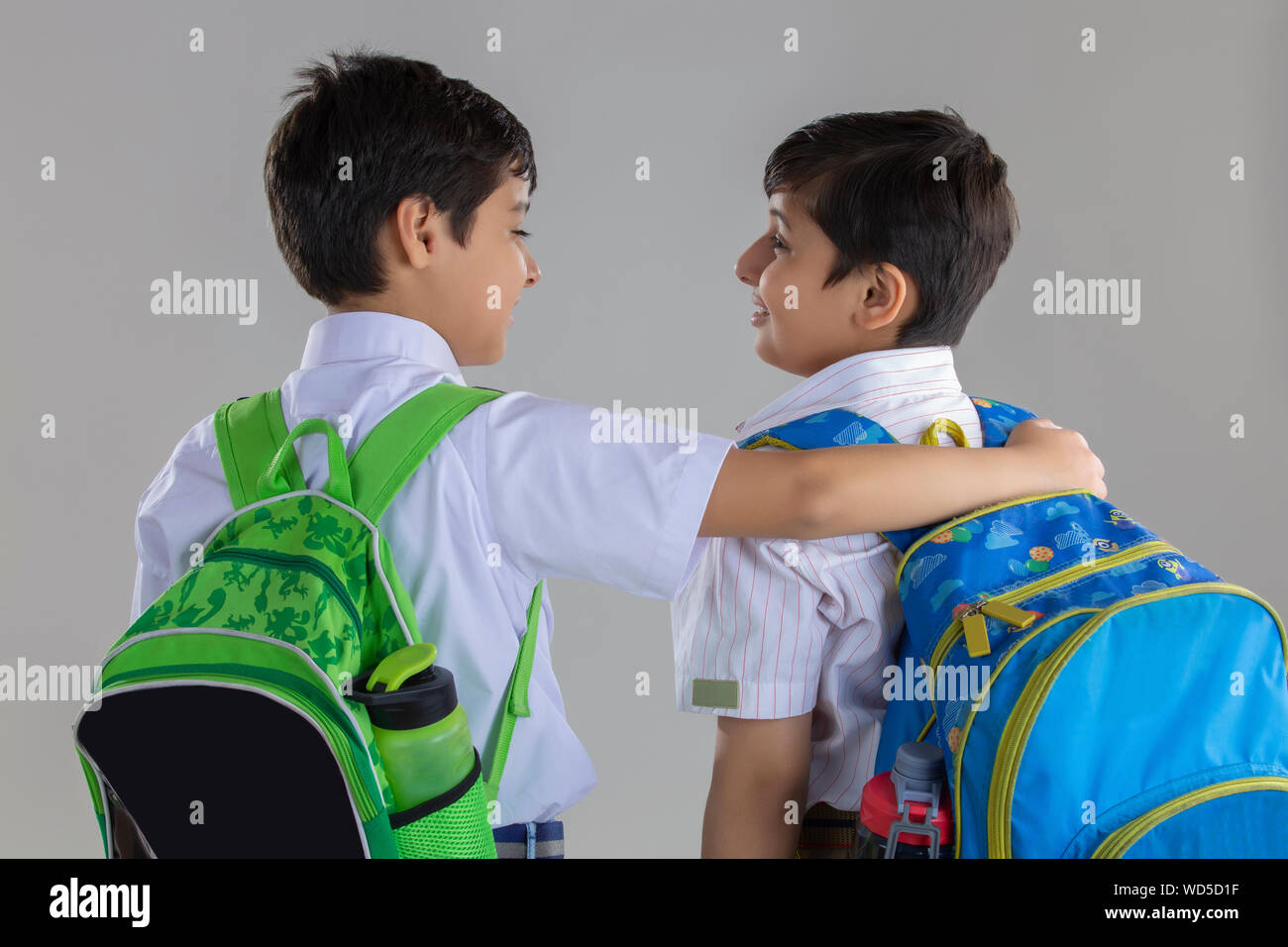 school boys talking to each other Stock Photo - Alamy