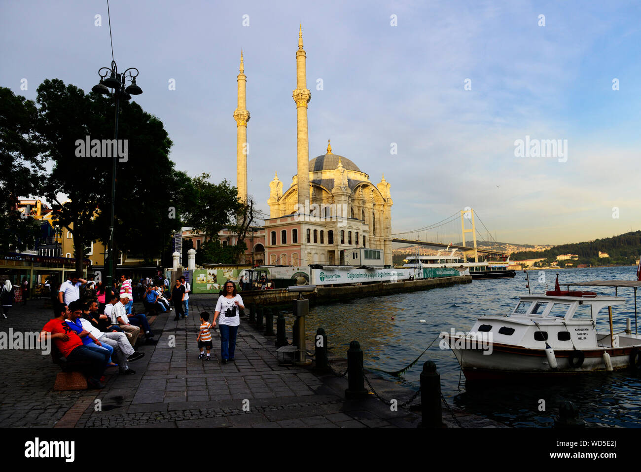 Landscape ortakoy mosque bosphorus hi-res stock photography and images ...