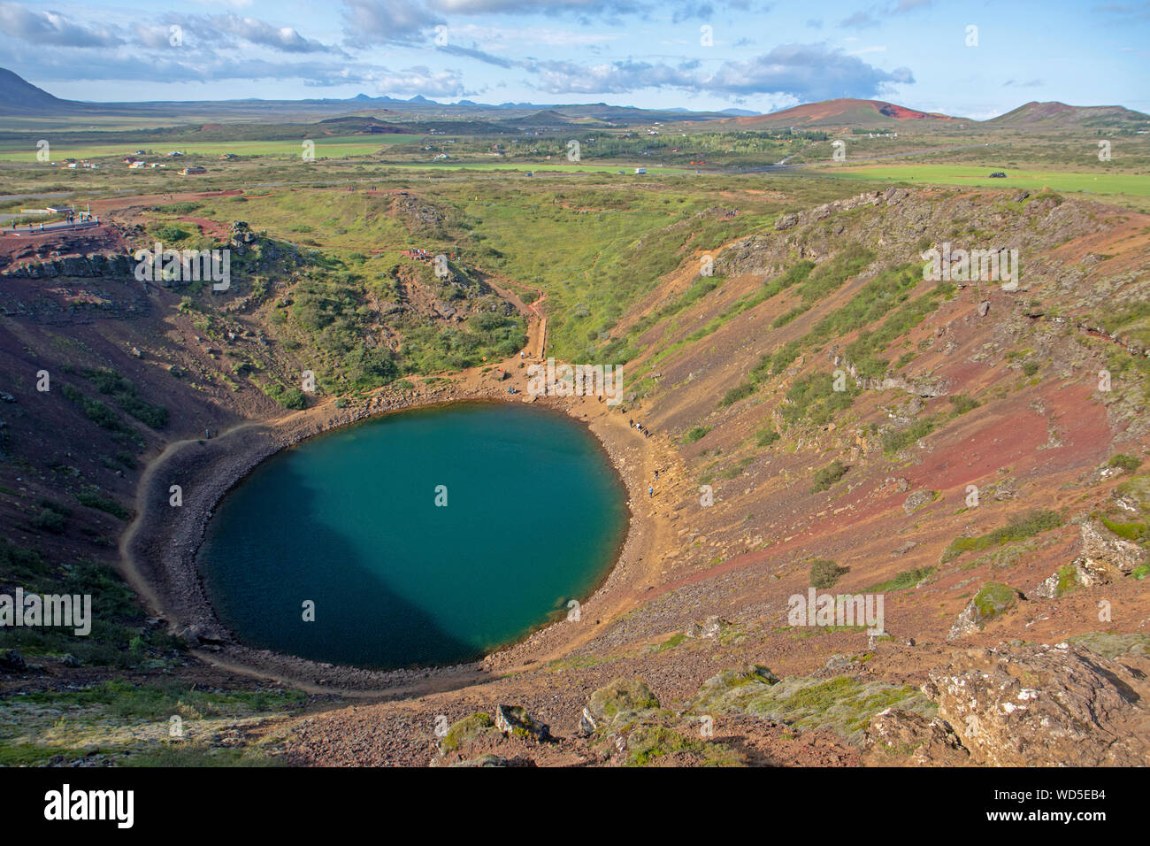 Kerid crater hi-res stock photography and images - Alamy