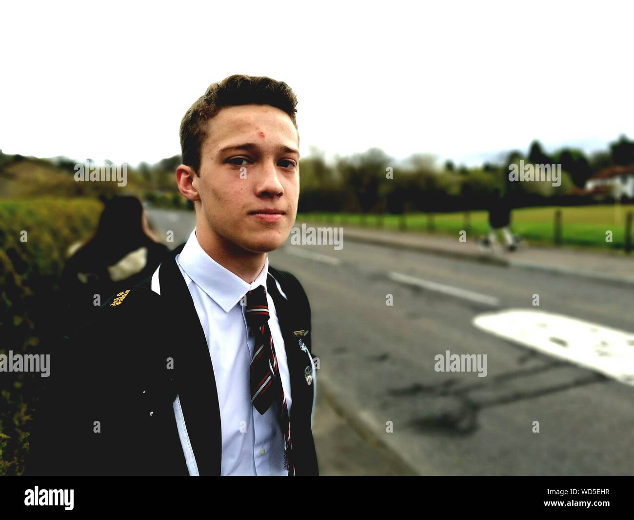 School boy uniform standing hi-res stock photography and images - Alamy