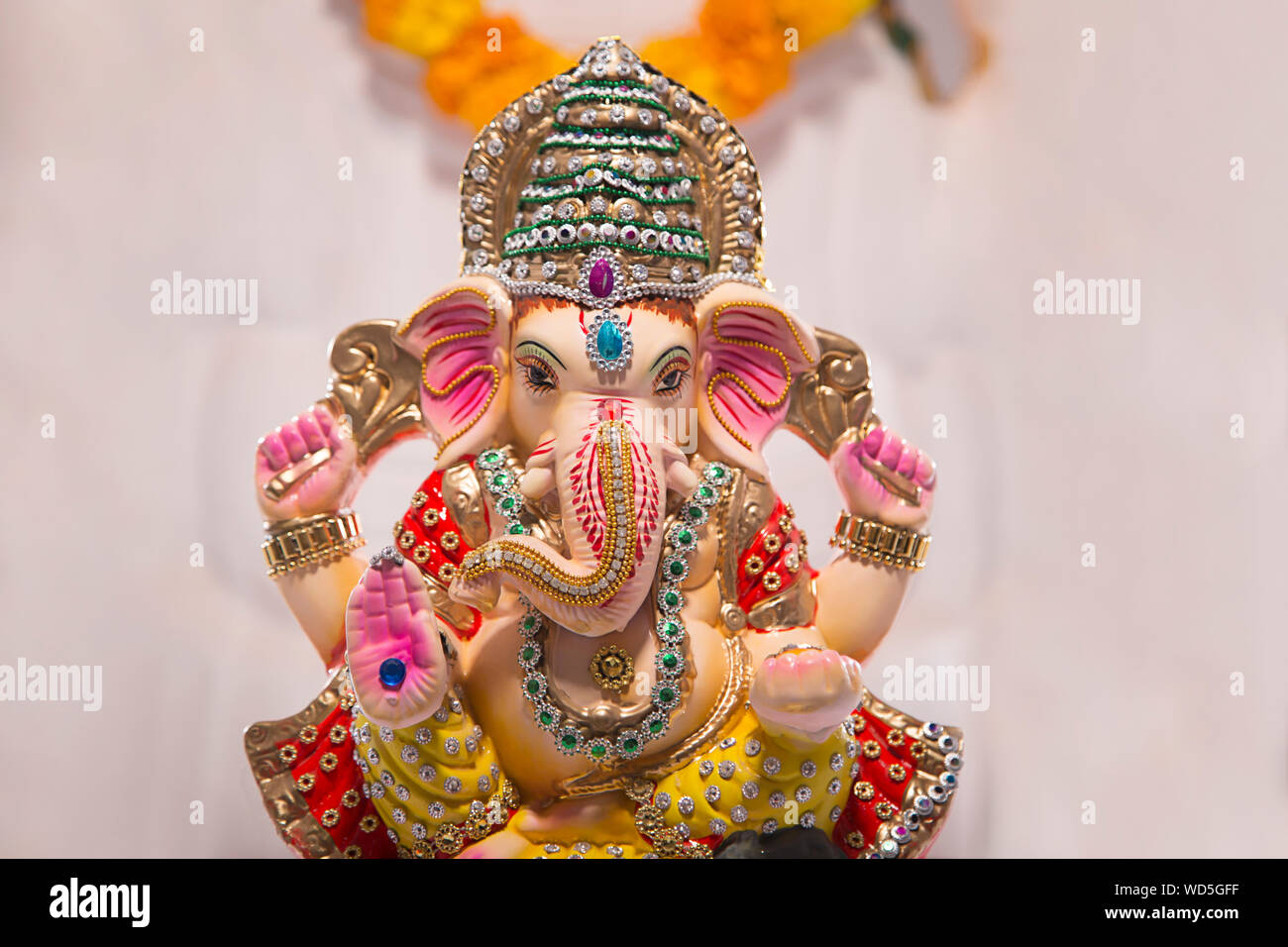 goddess of ganesha Stock Photo - Alamy