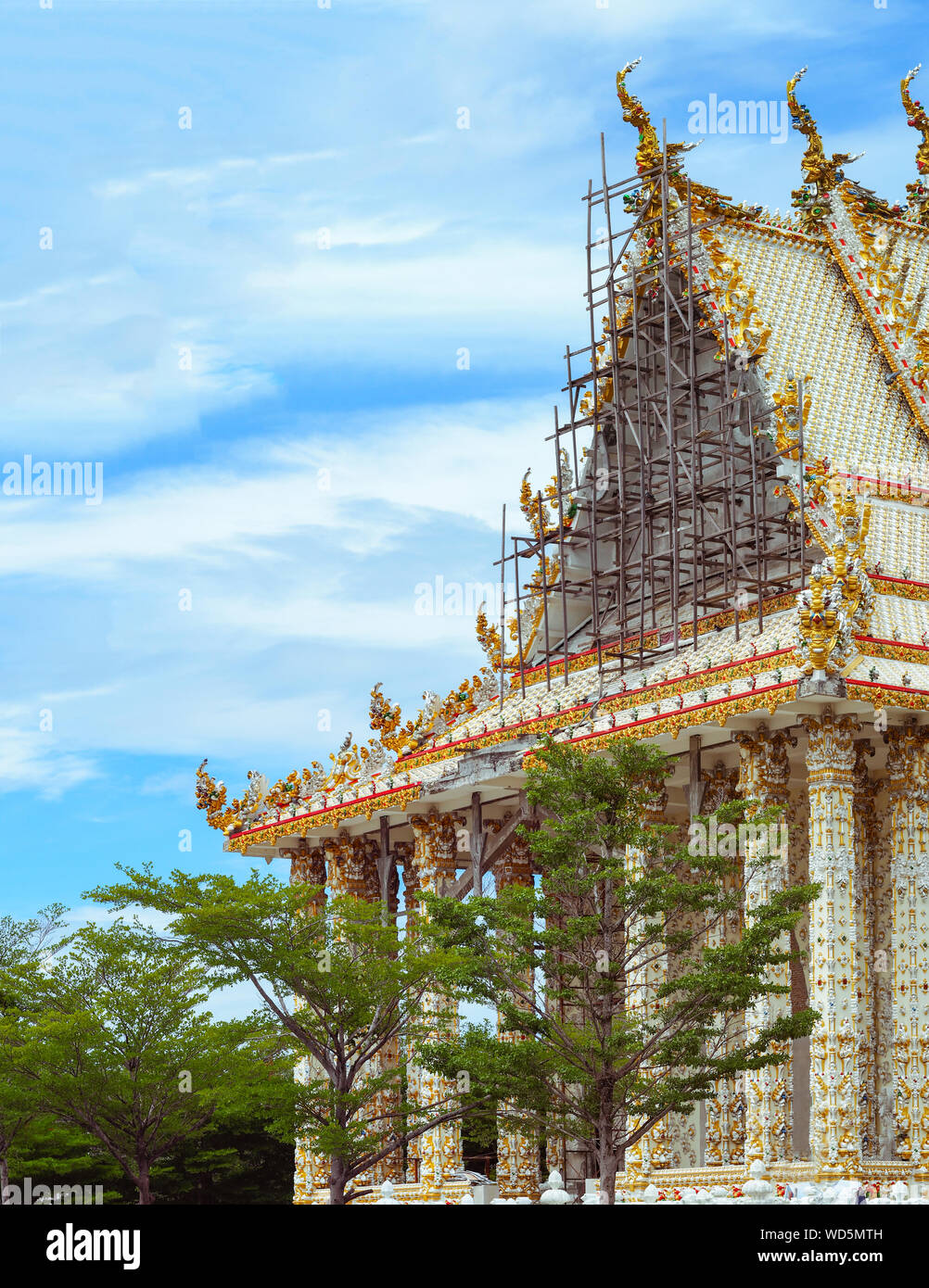 Tree scaffolding hi-res stock photography and images - Alamy