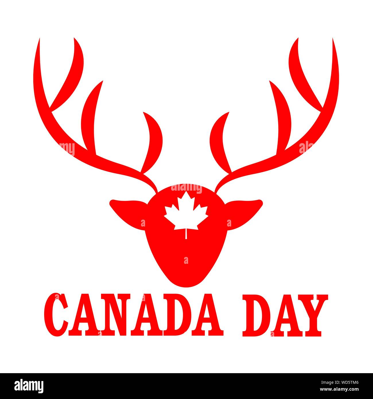 Canada day clip art Cut Out Stock Images & Pictures - Alamy