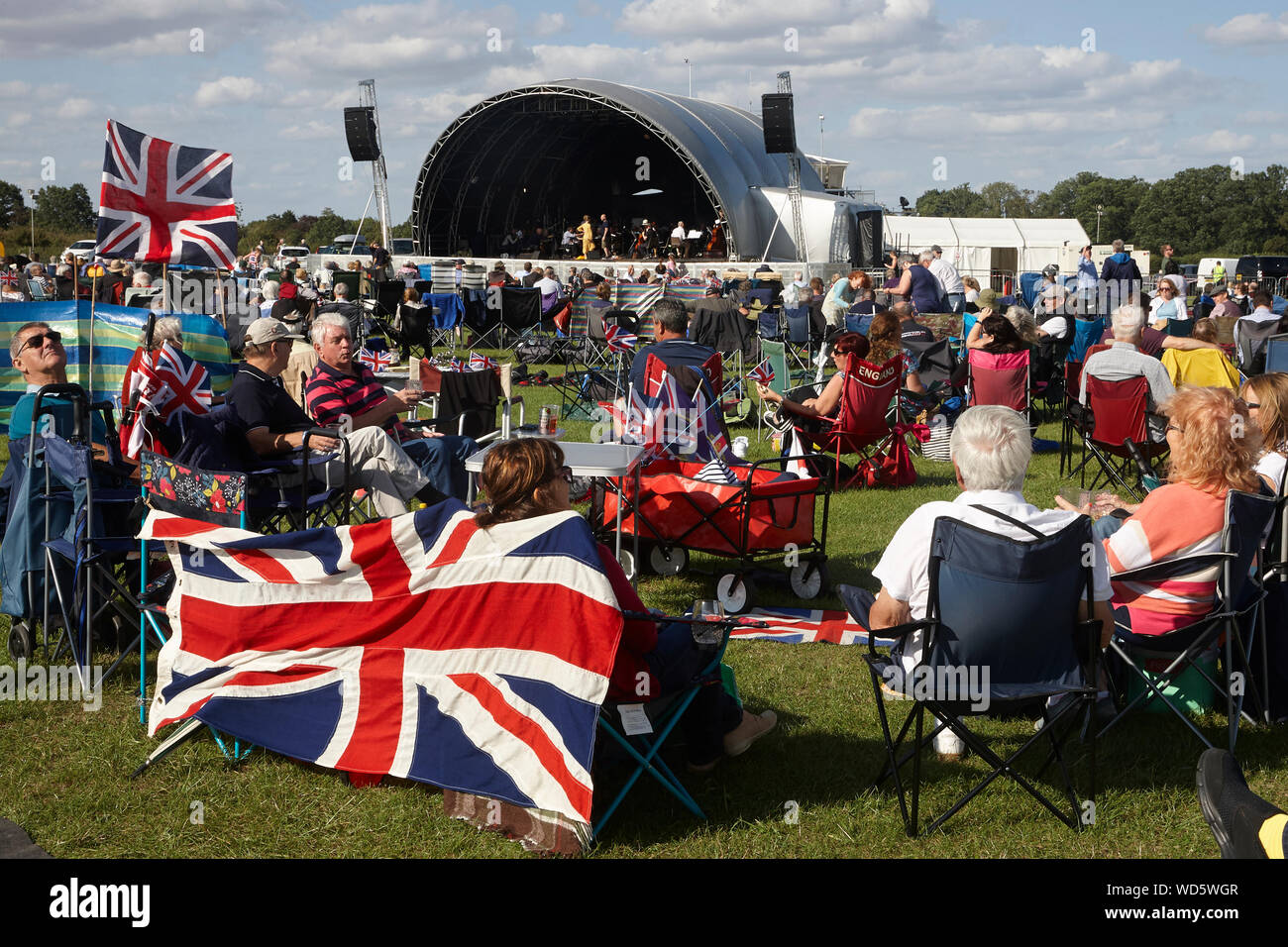 Shuttleworth Flying Proms, England, Classical Music Stock Photo - Alamy