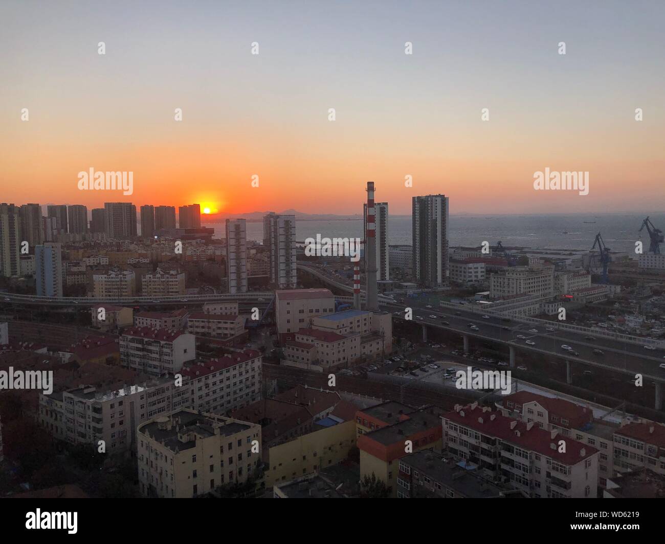 Qingdao china aerial hi-res stock photography and images - Alamy