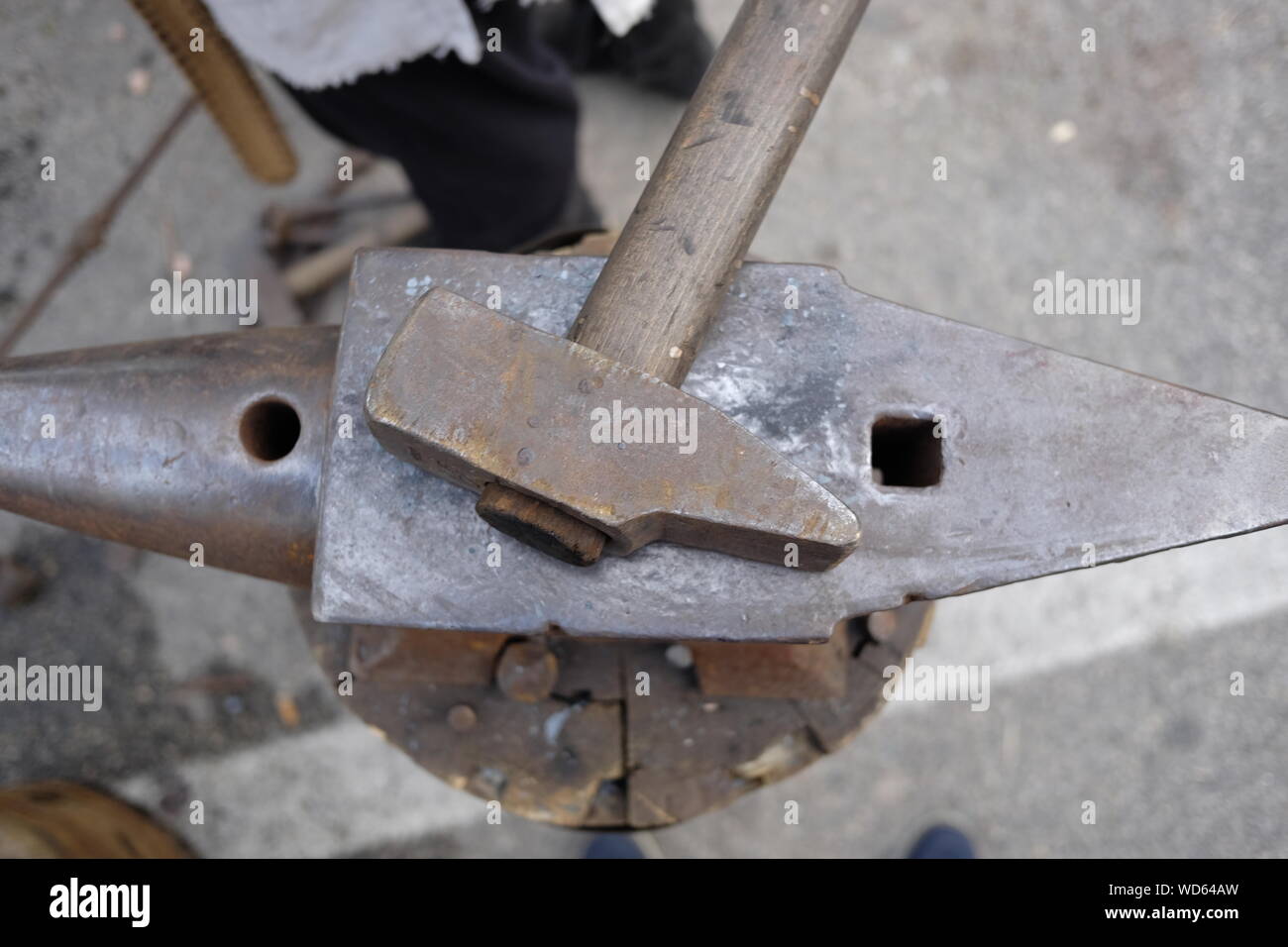 Hammer And Anvil High Resolution Stock Photography and Images - Alamy