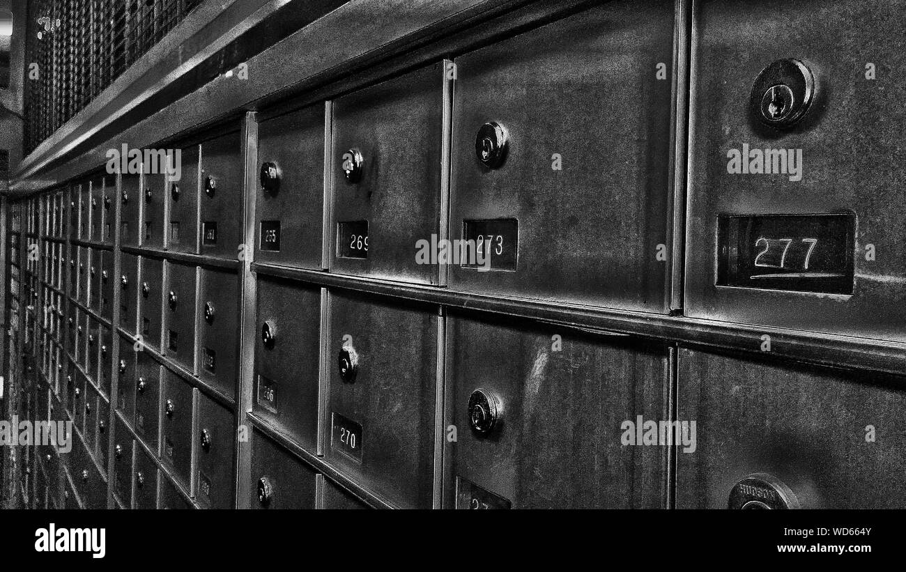 Security Lockers High Resolution Stock Photography and Images - Alamy