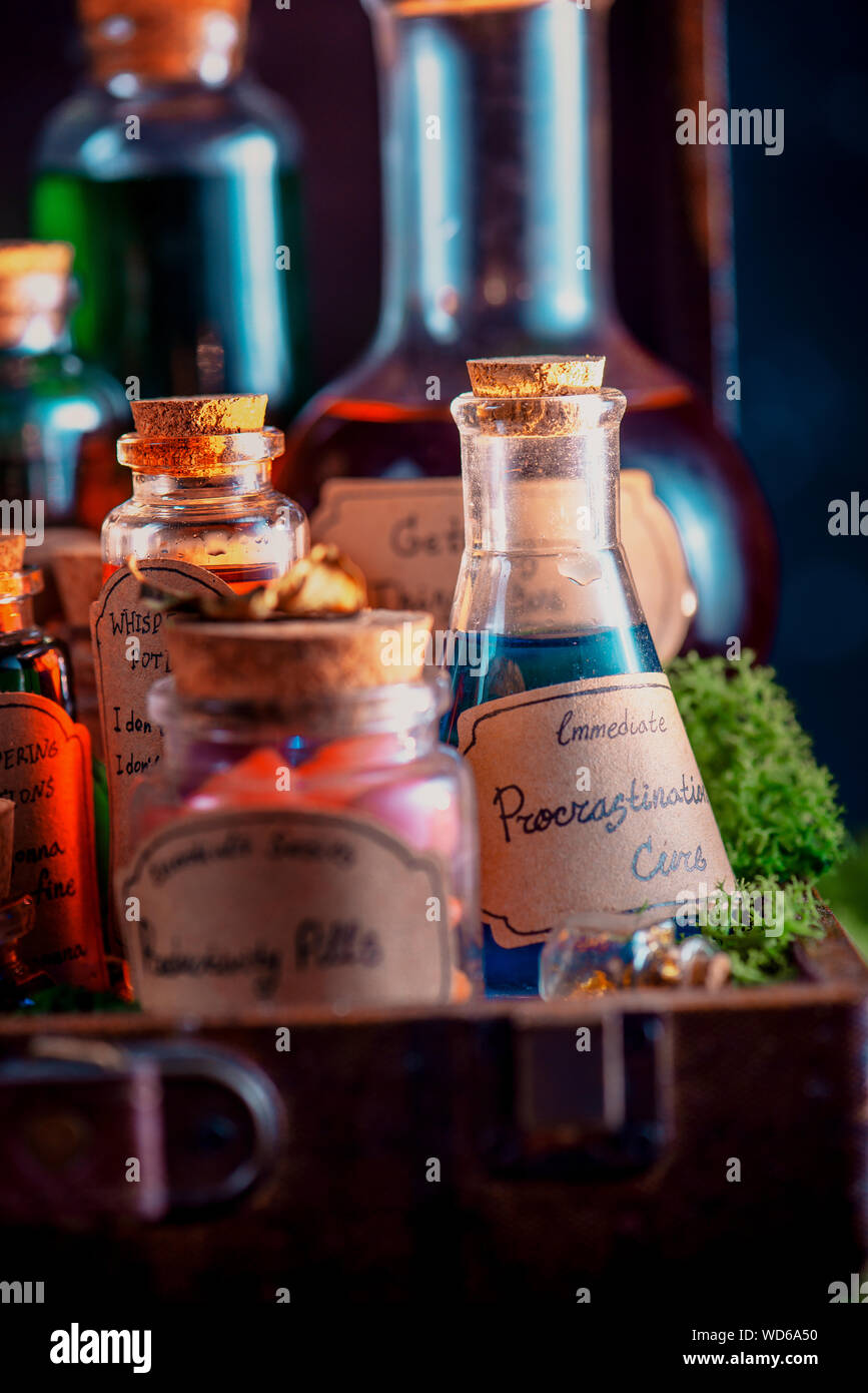 Potion label hi-res stock photography and images - Alamy